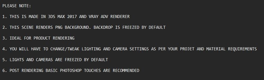 3DS MAX 2017 VRAY ADV PRODUCT RENDER SCENE 3D model | CGTrader