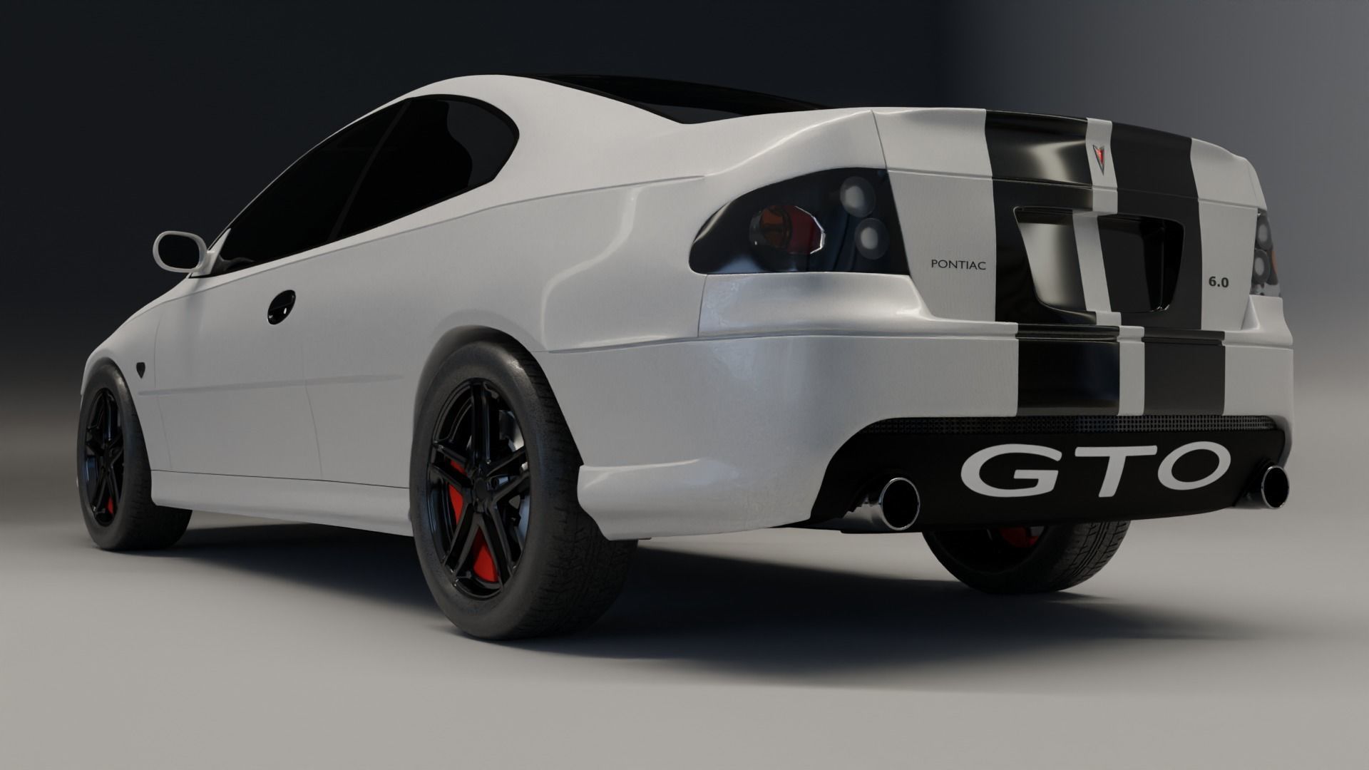 Pontiac GTO free 3D model | CGTrader