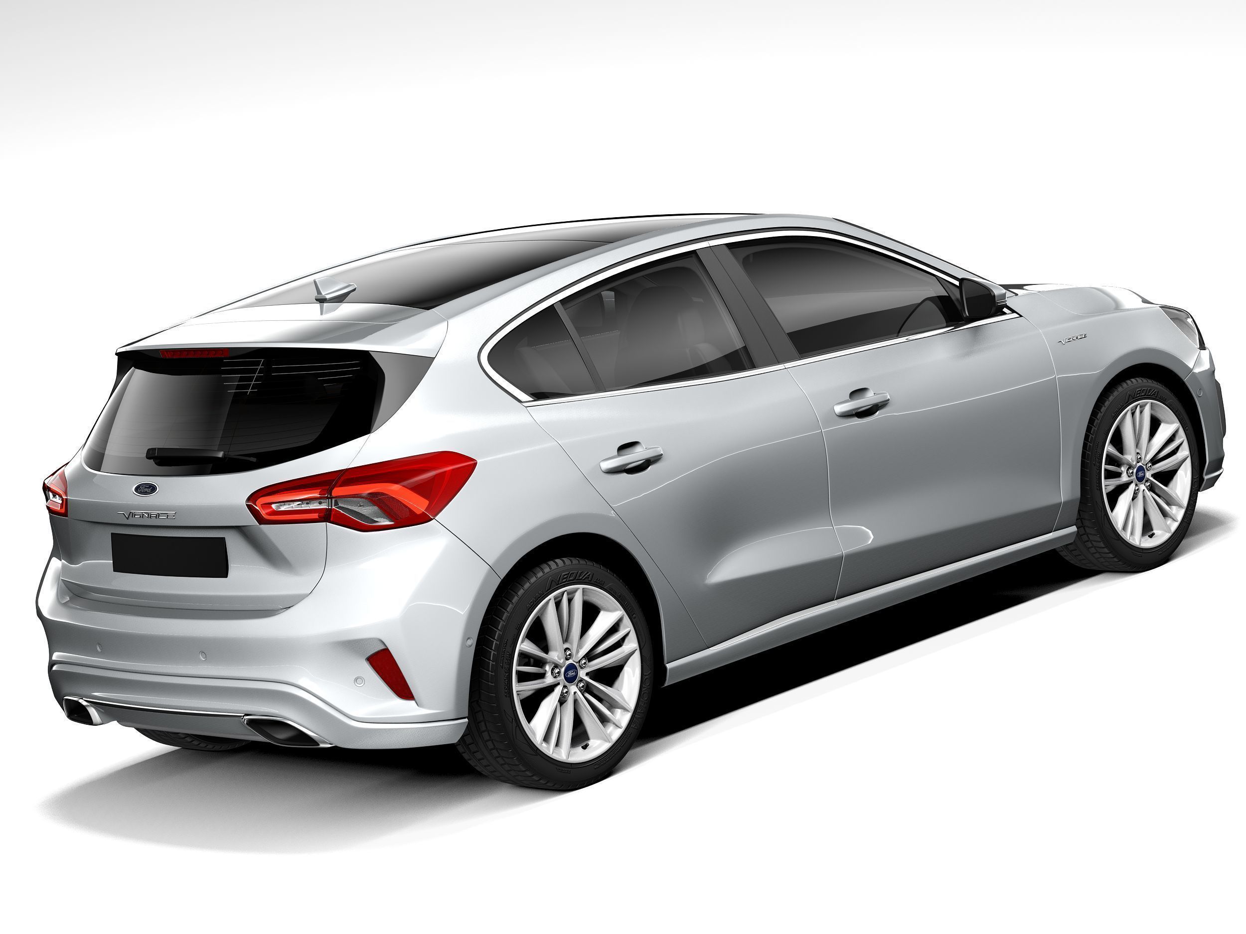 Ford Focus Hatchback Vignale 2019 3D model | CGTrader