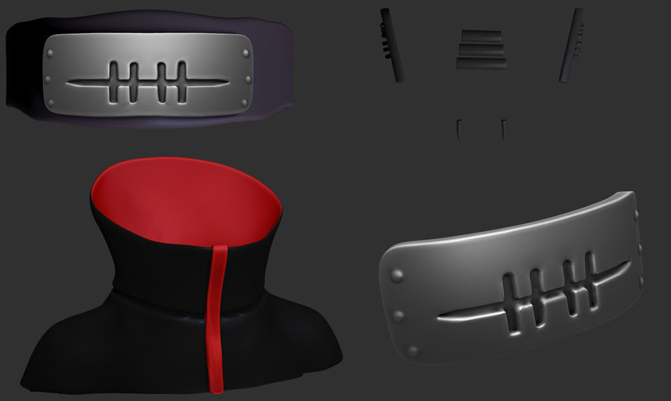 Pain - Yahiko from Naruto anime 3D model | CGTrader