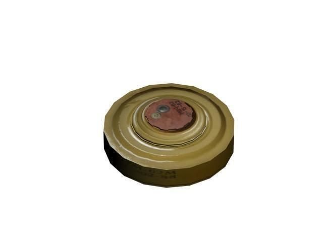 3D model AT Mine TM62M VR / AR / low-poly | CGTrader