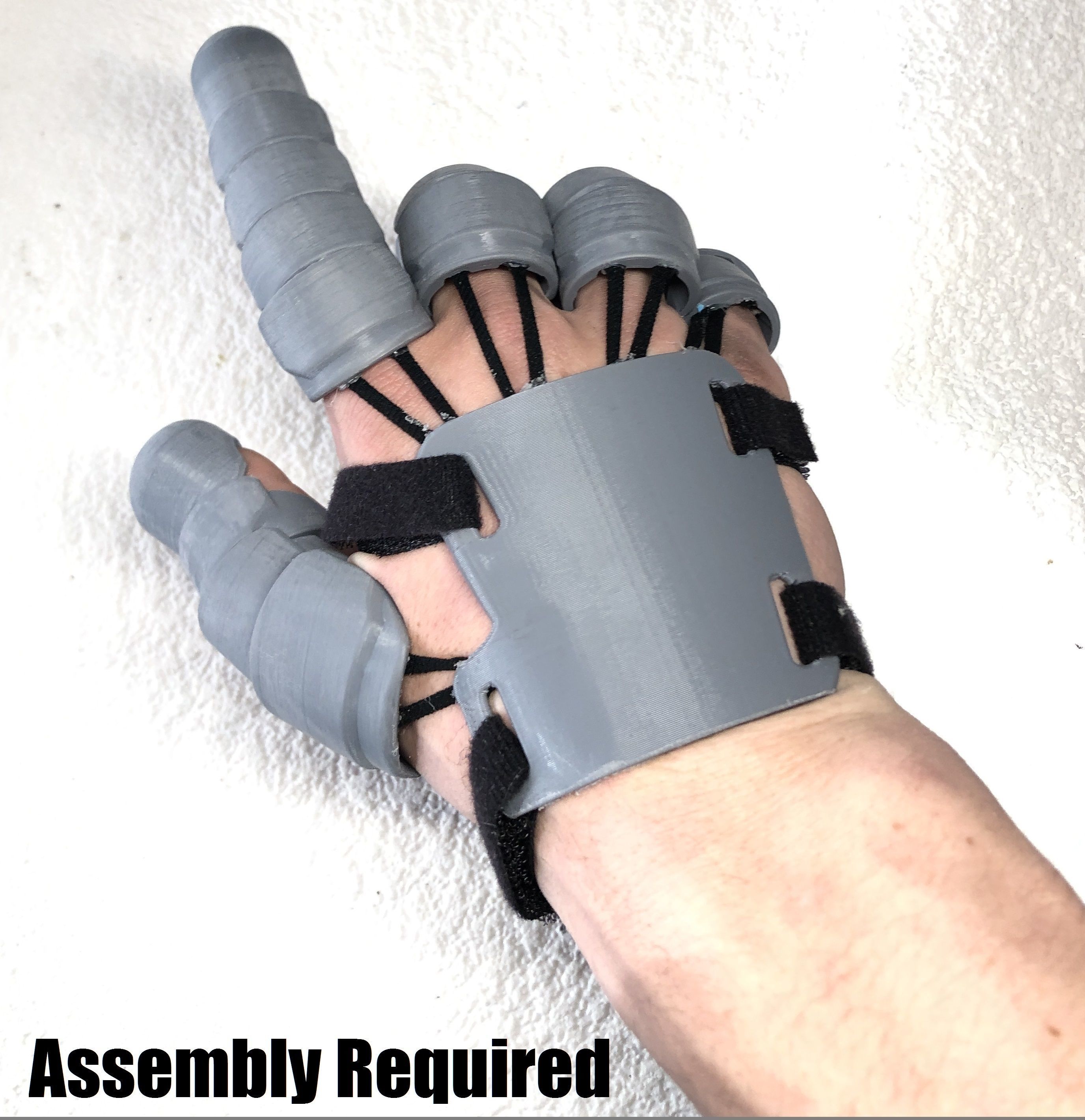 Universal Cosplay Hand Armor Gauntlet 3D model 3D printable | CGTrader