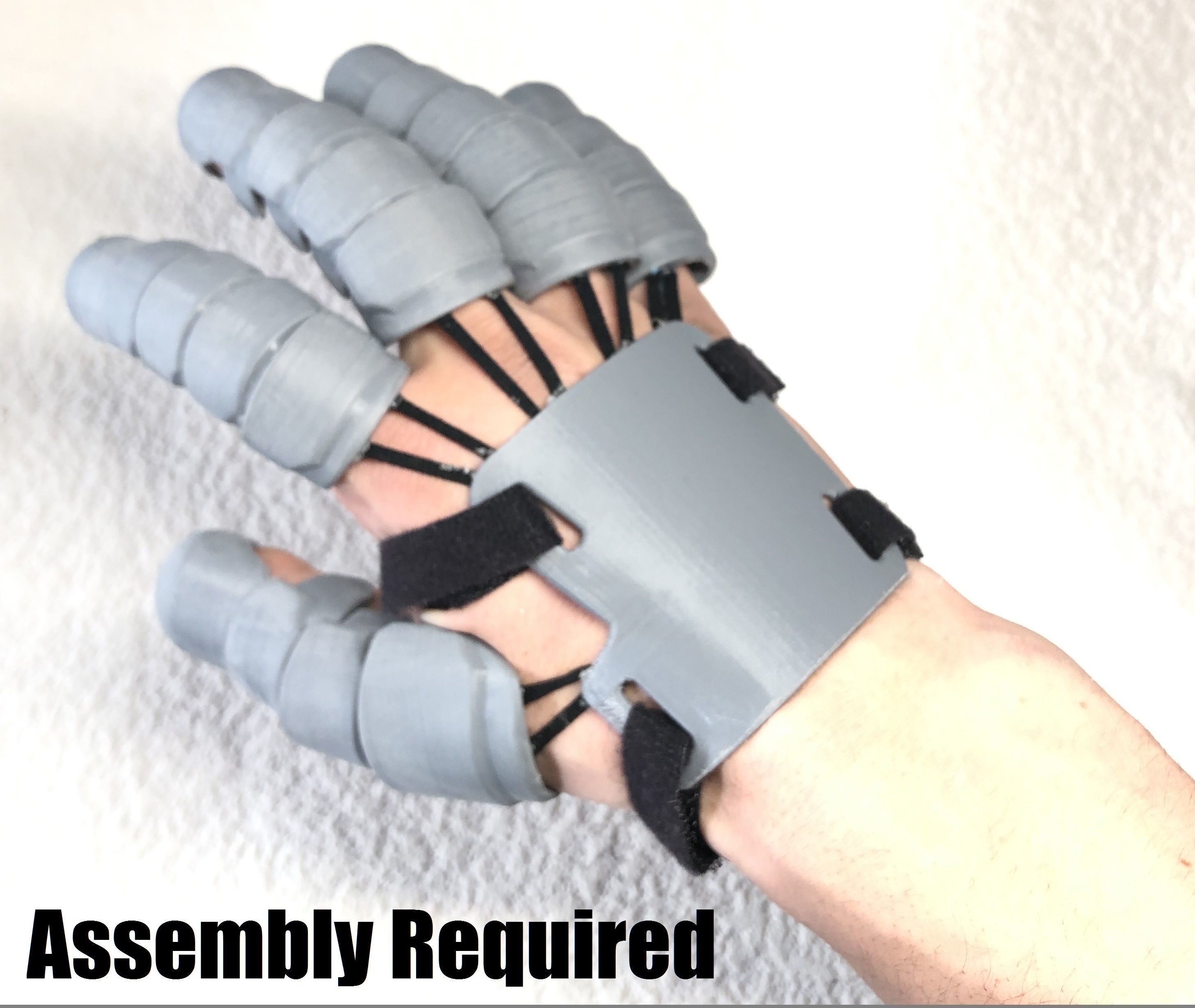 Universal Cosplay Hand Armor Gauntlet 3D model 3D printable | CGTrader