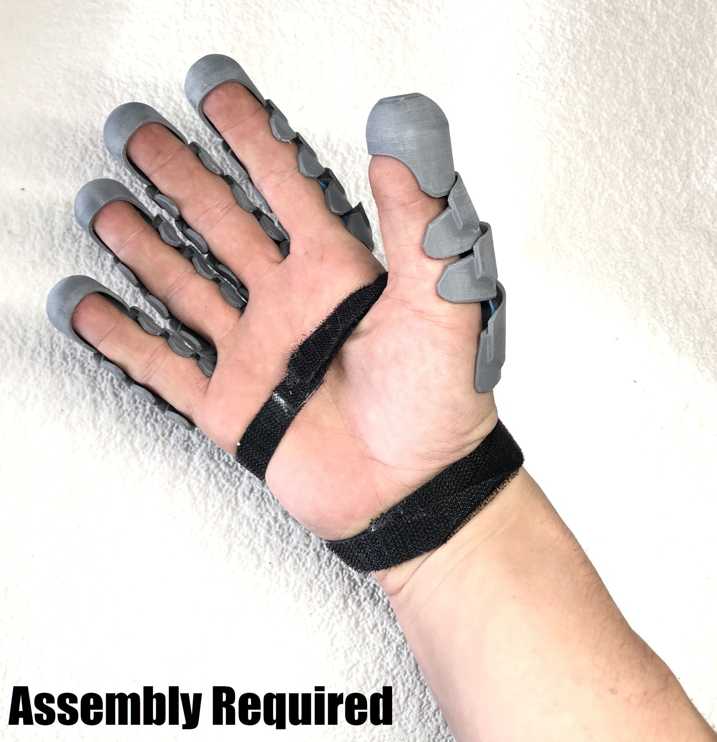 Universal Cosplay Hand Armor Gauntlet 3D model 3D printable | CGTrader