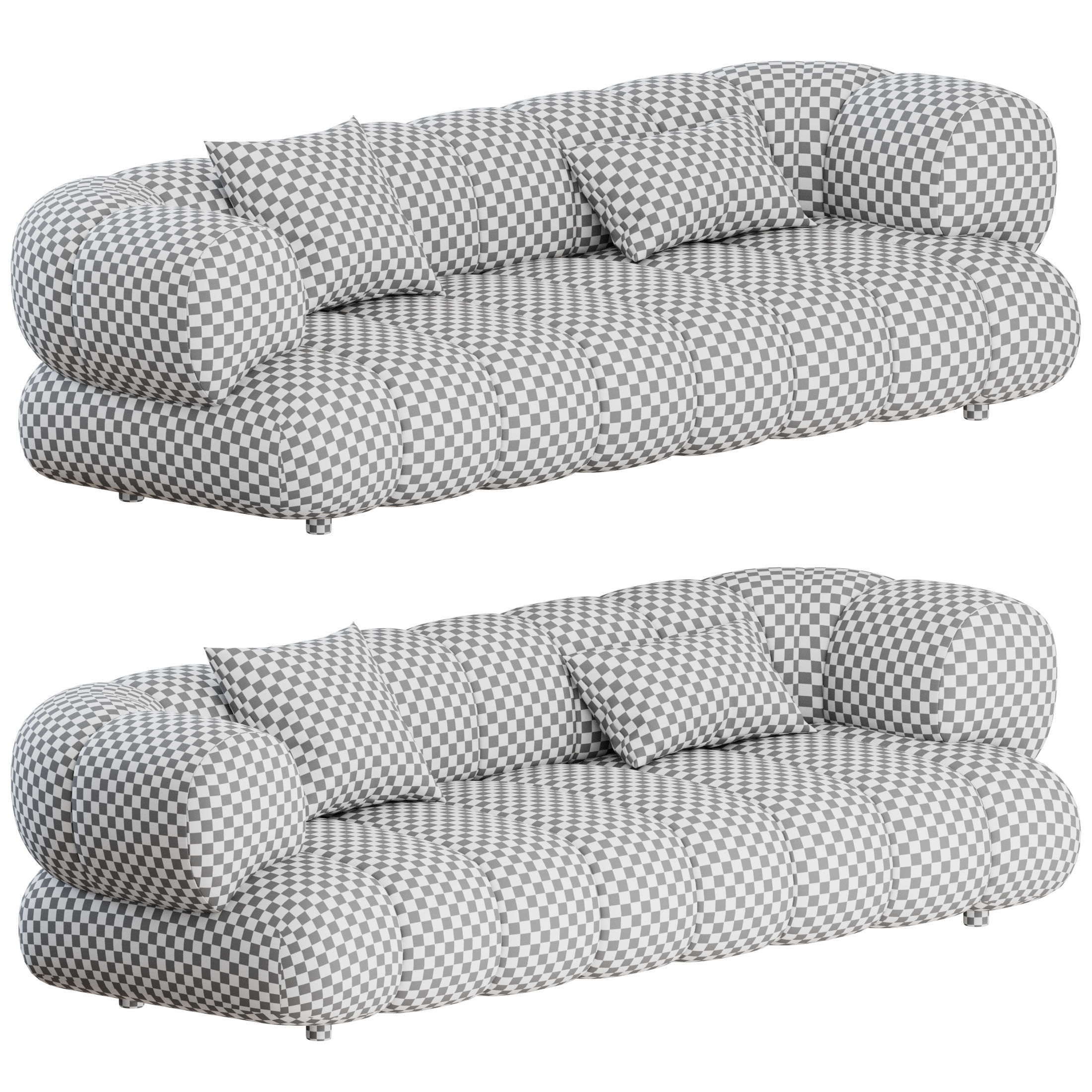 Intermede Sofa 3 Seater by Roche Bobois 3D model | CGTrader