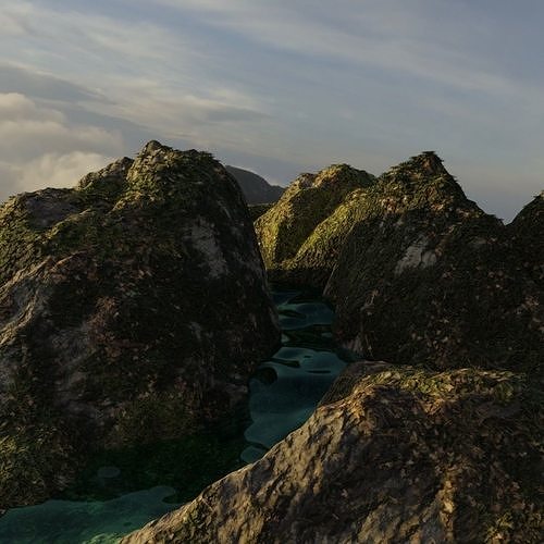Landscape 3D model | CGTrader