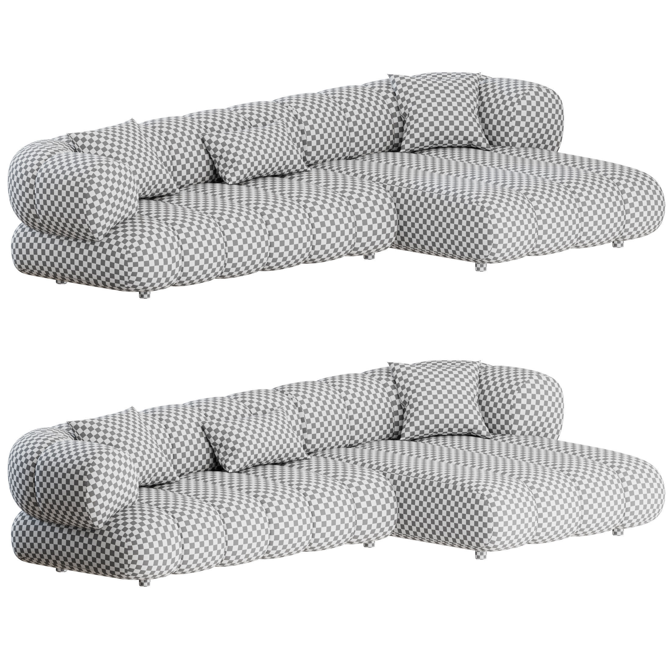 Intermede Modular Sofa by Roche Bobois 3D model | CGTrader