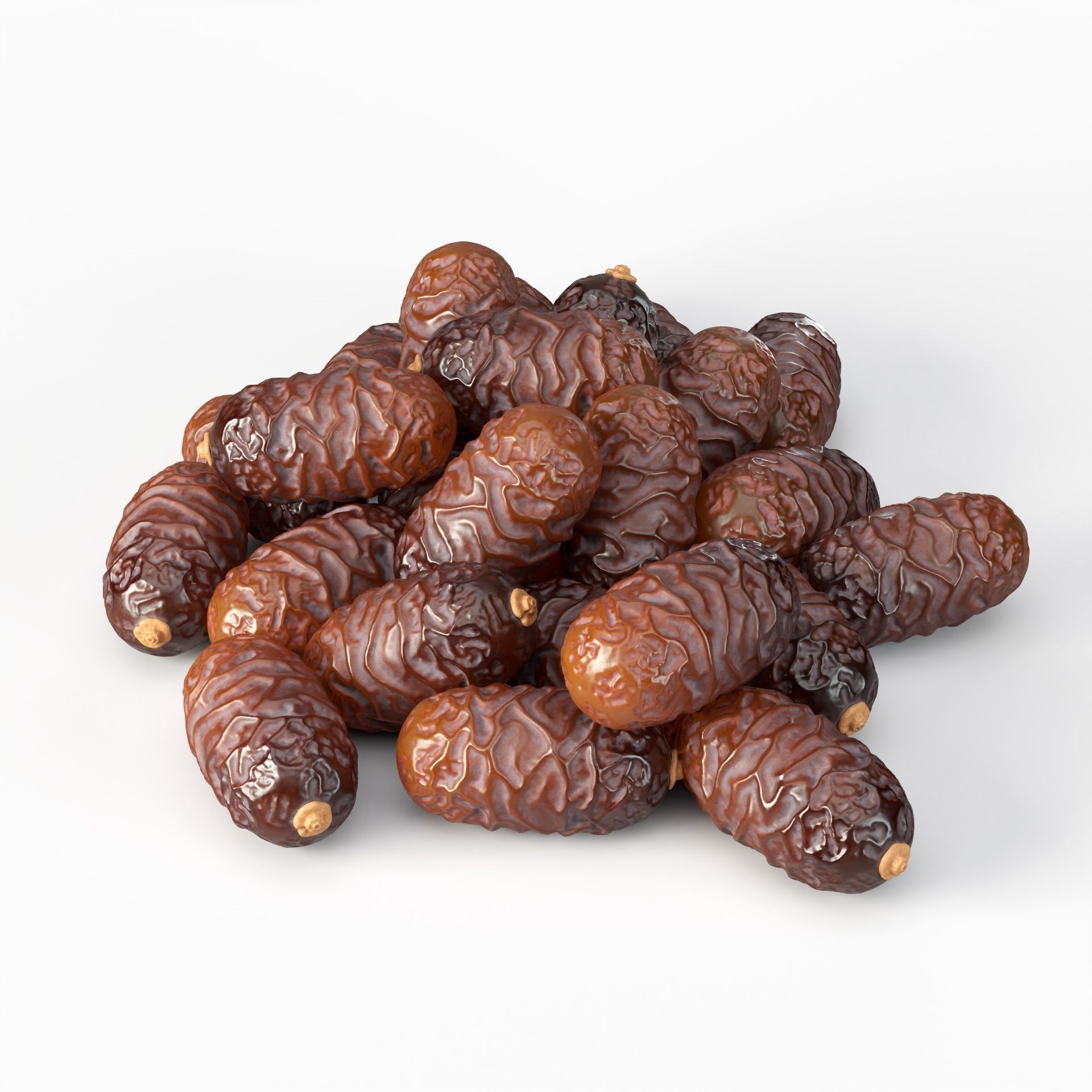 Date palm fruit 1 with 4K PBR textures 3D model | CGTrader