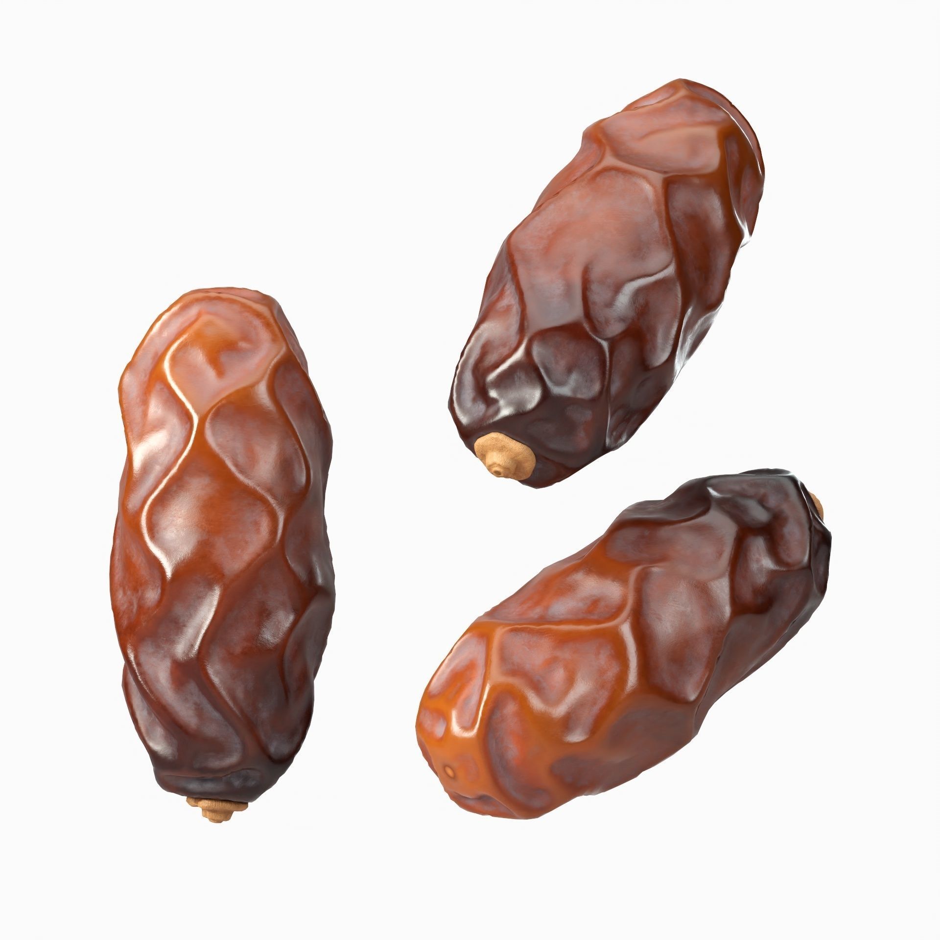 Date palm fruit 2 with 4K PBR textures 3D model | CGTrader