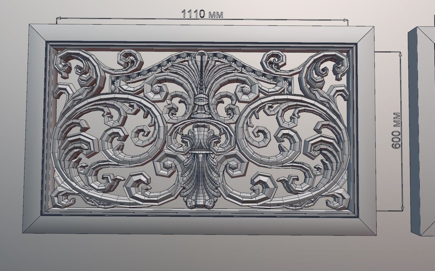 3D model Balcony railings VR / AR / low-poly | CGTrader