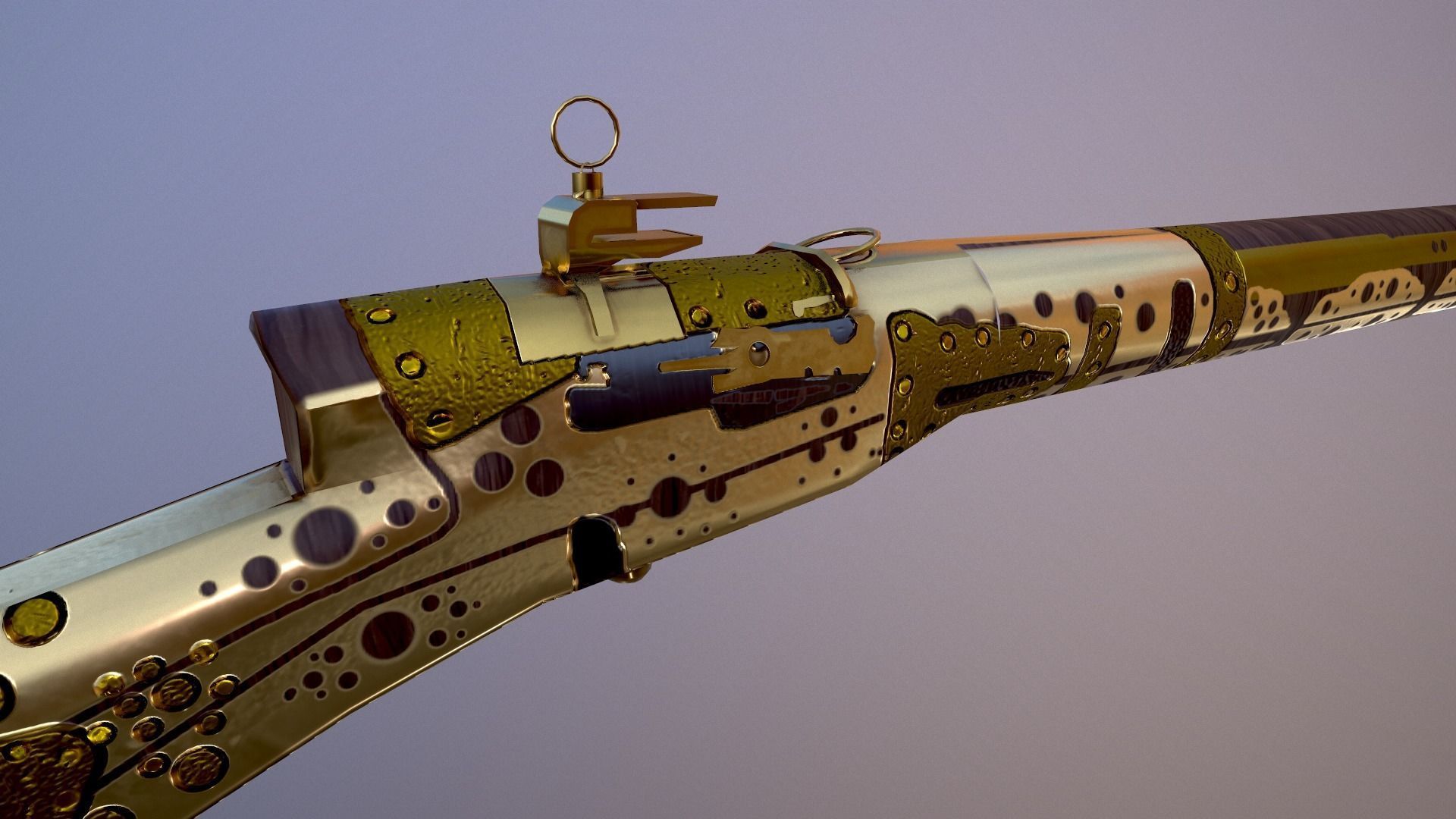 Turkish Gun free VR / AR / low-poly 3D model | CGTrader