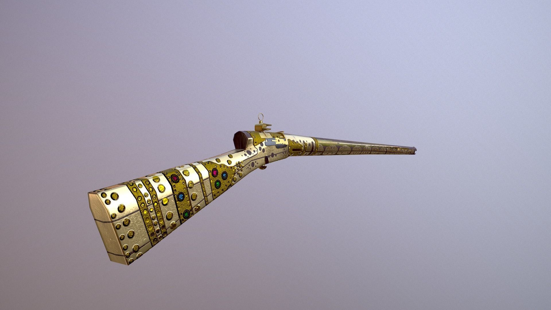 Turkish Gun free VR / AR / low-poly 3D model | CGTrader