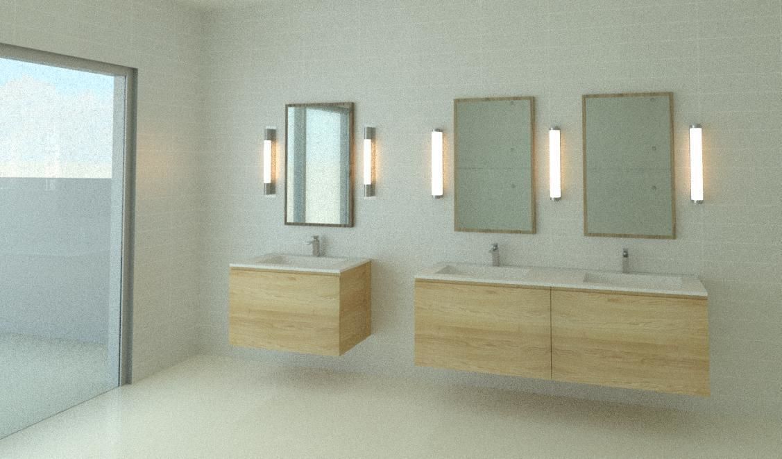 bathroom vanity collection revit 3D model | CGTrader