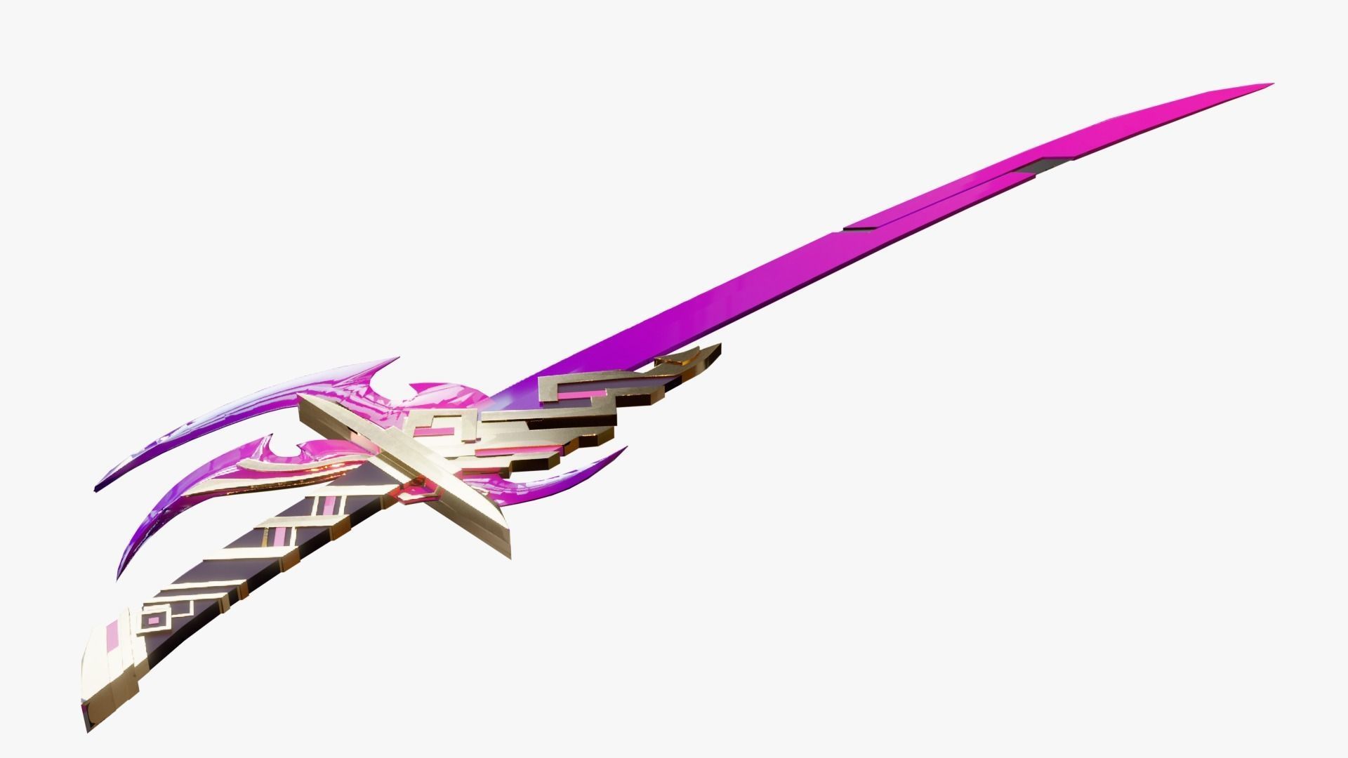 3D model Magic Samurai Sword Katana VR / AR / low-poly | CGTrader