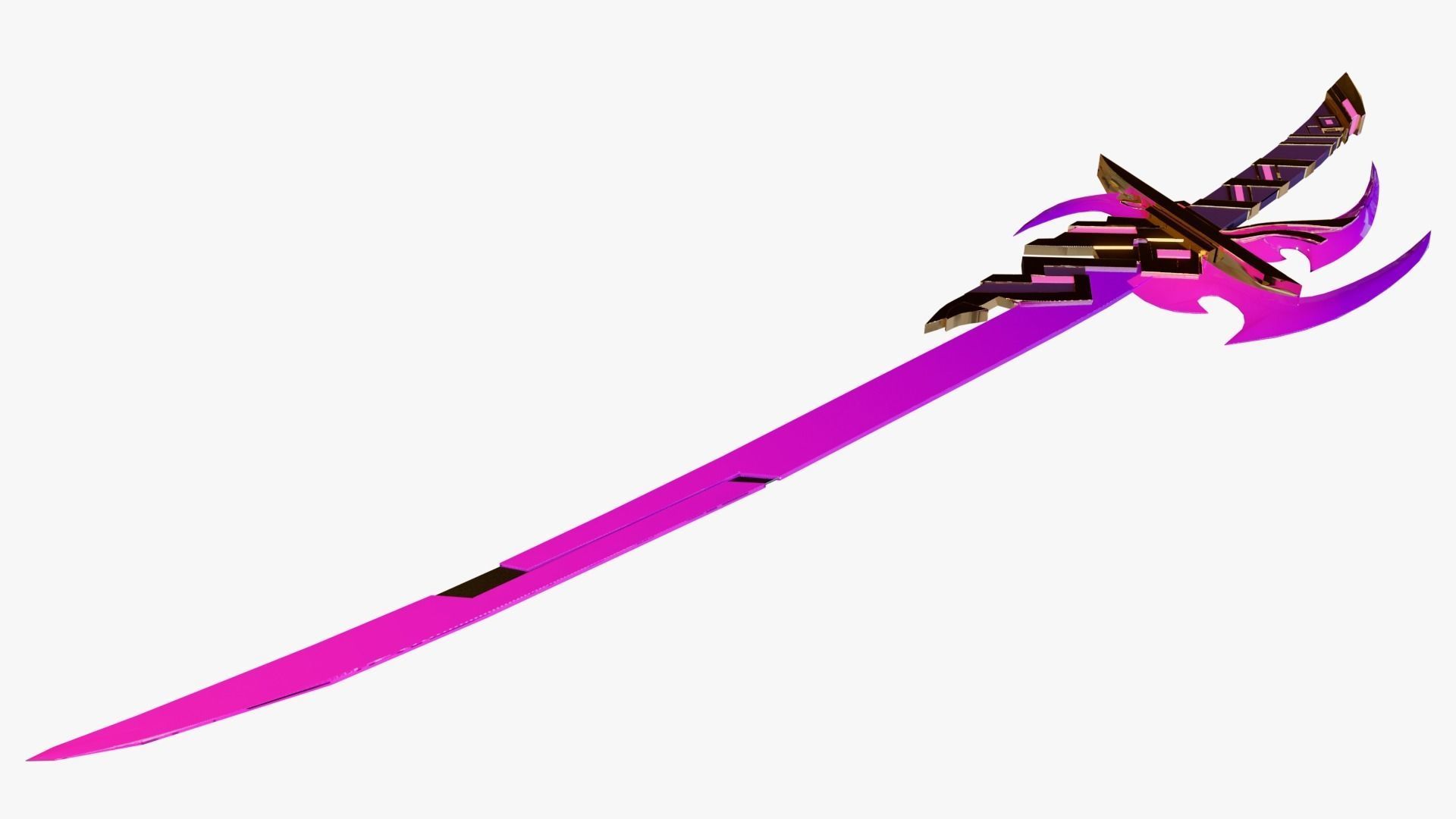 3D model Magic Samurai Sword Katana VR / AR / low-poly | CGTrader