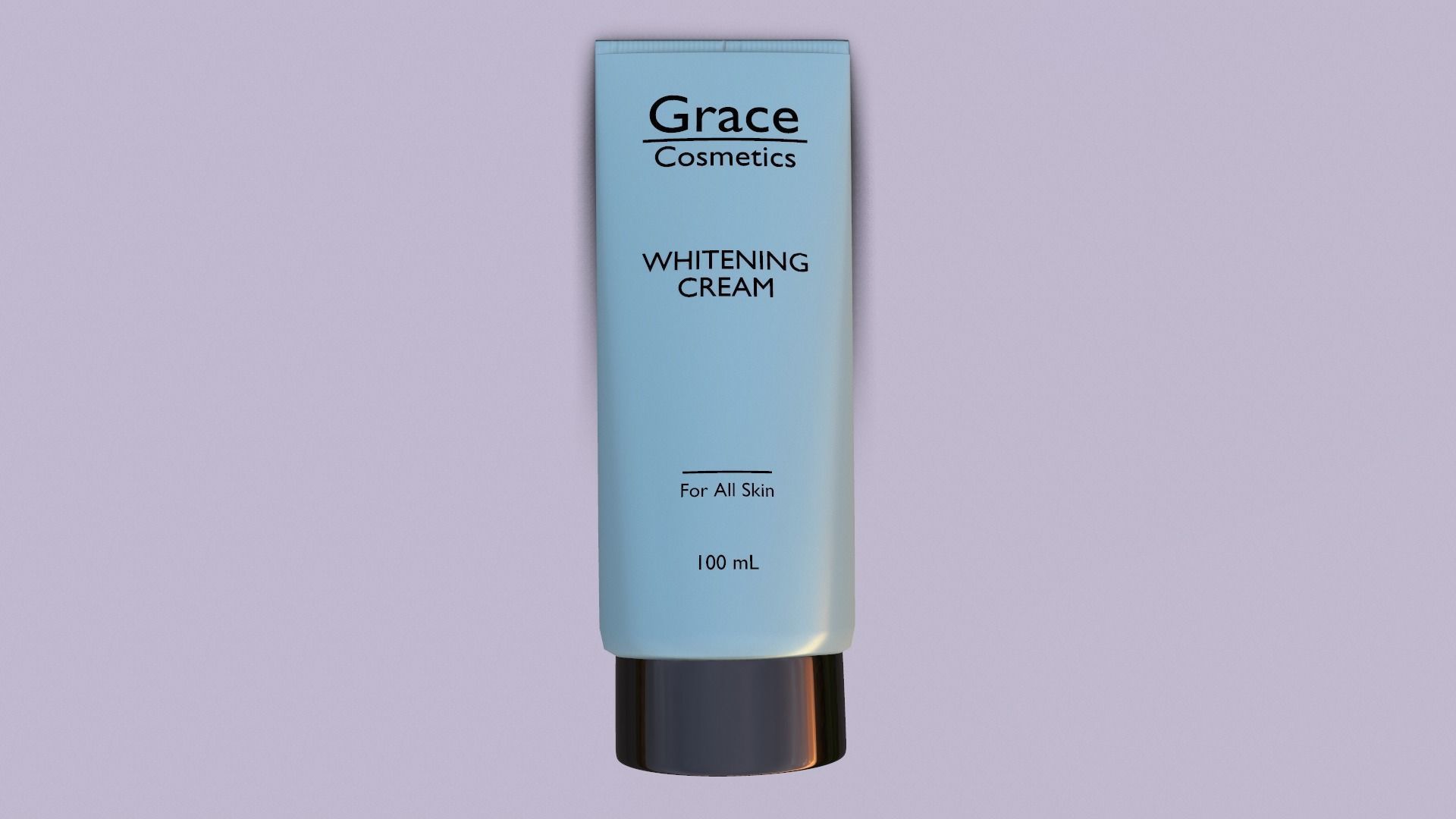 Cream - Grace Cosmetics 3D model | CGTrader
