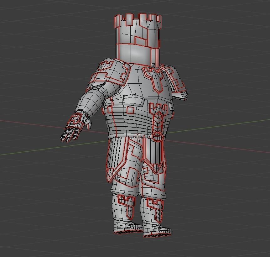 3D model Chess Knight loypoly VR / AR / low-poly | CGTrader