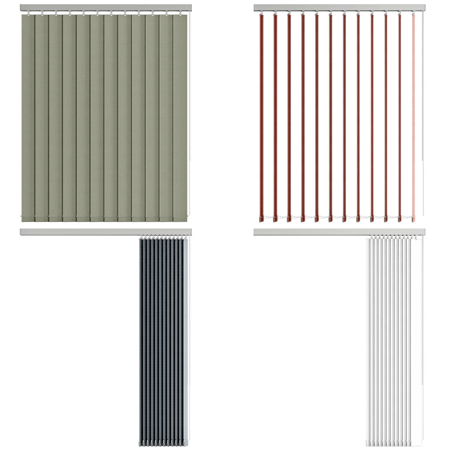 Vertical Blind 04 Valencia 3D model | CGTrader