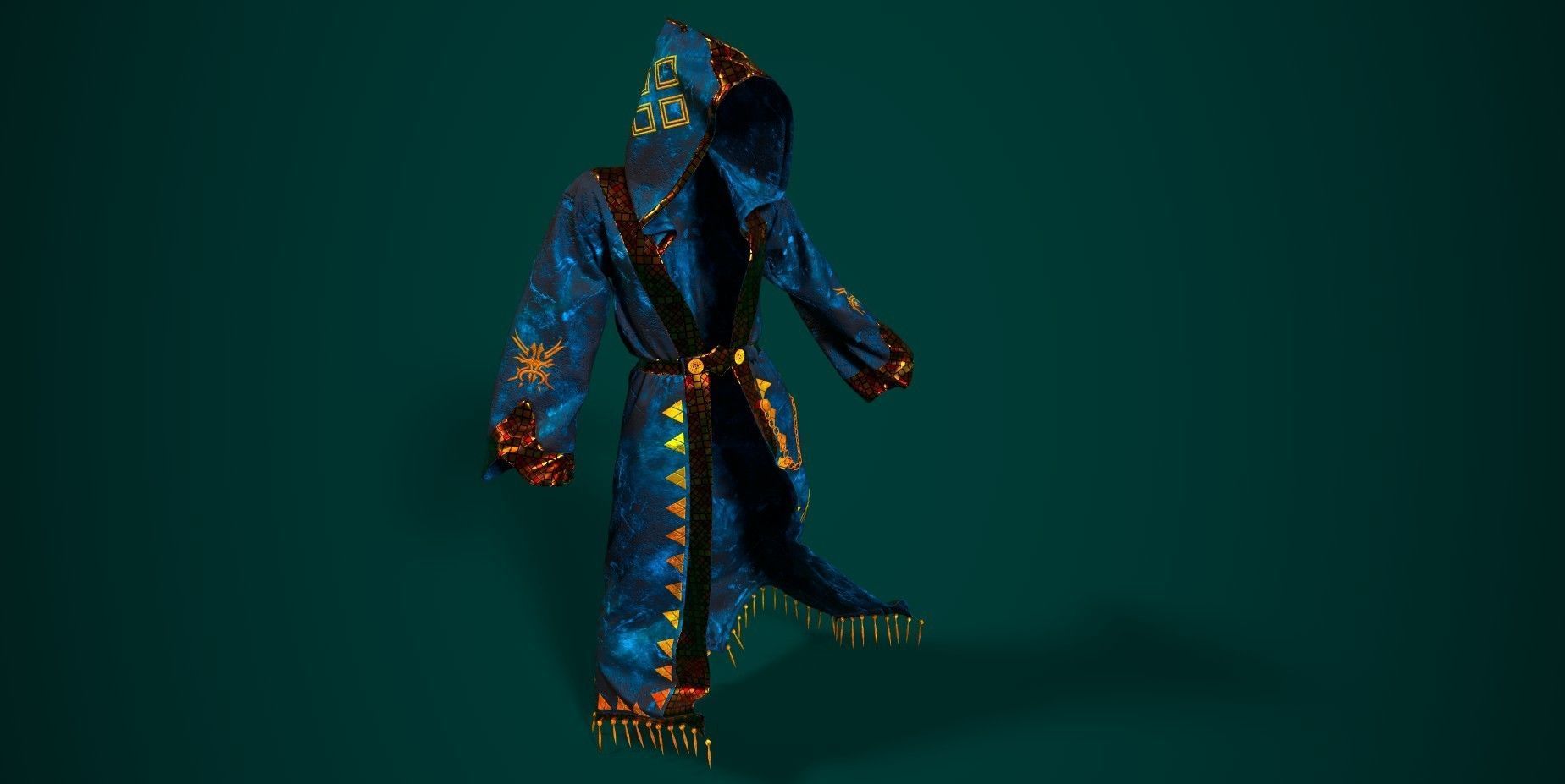 Magic Mantle 3D model | CGTrader