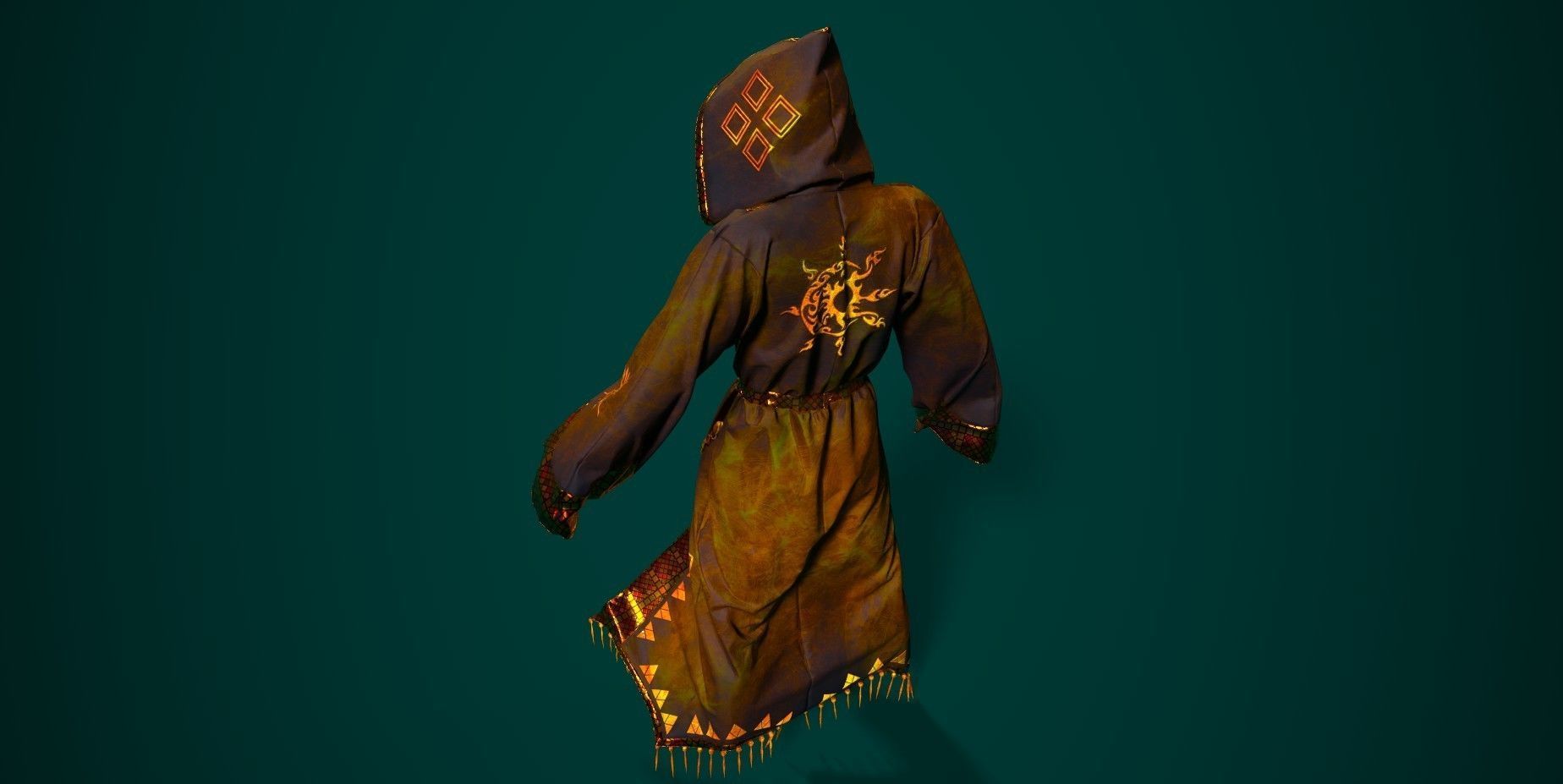 Magic Mantle 3D model | CGTrader