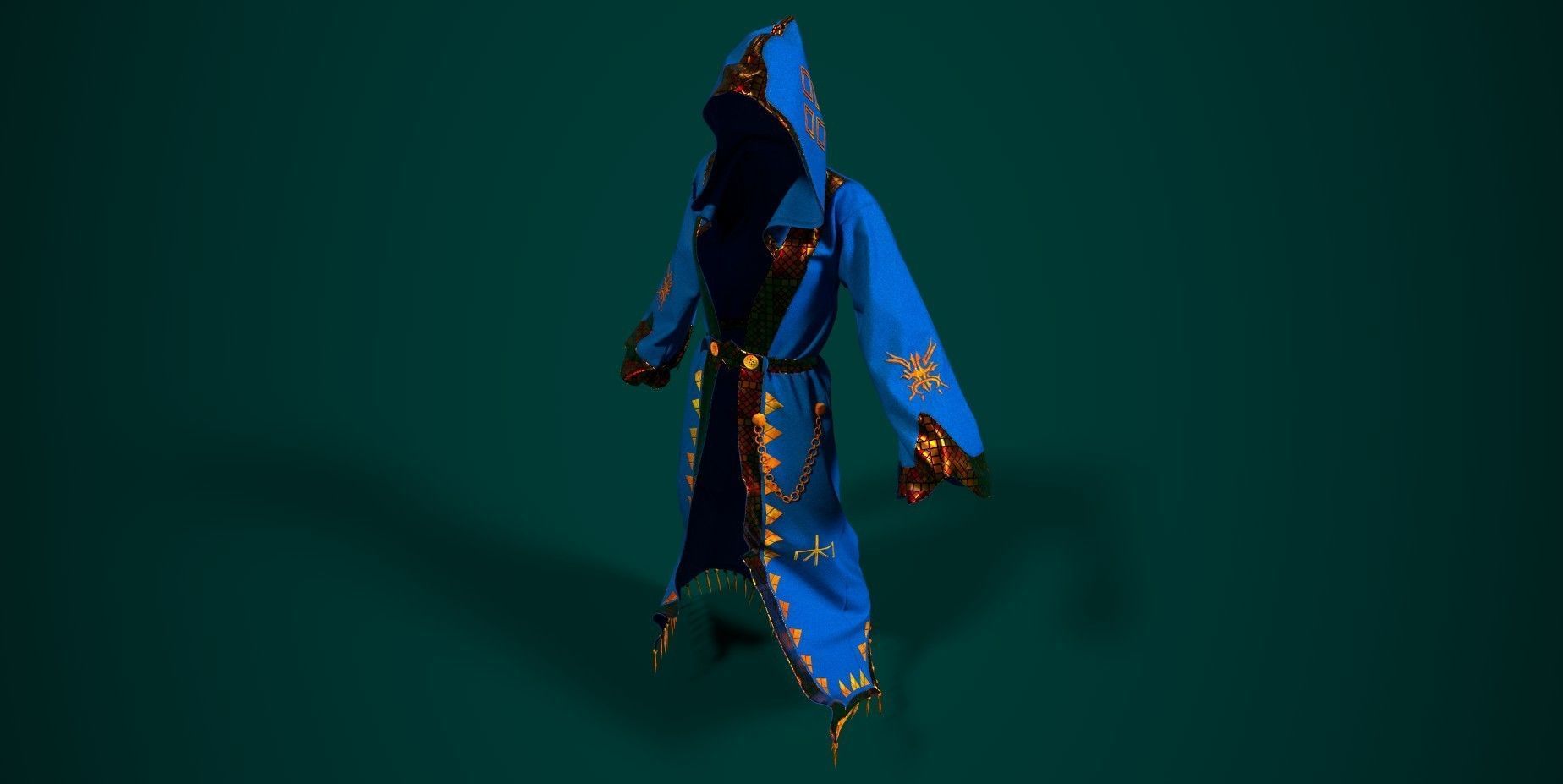 Magic Mantle 3D model | CGTrader