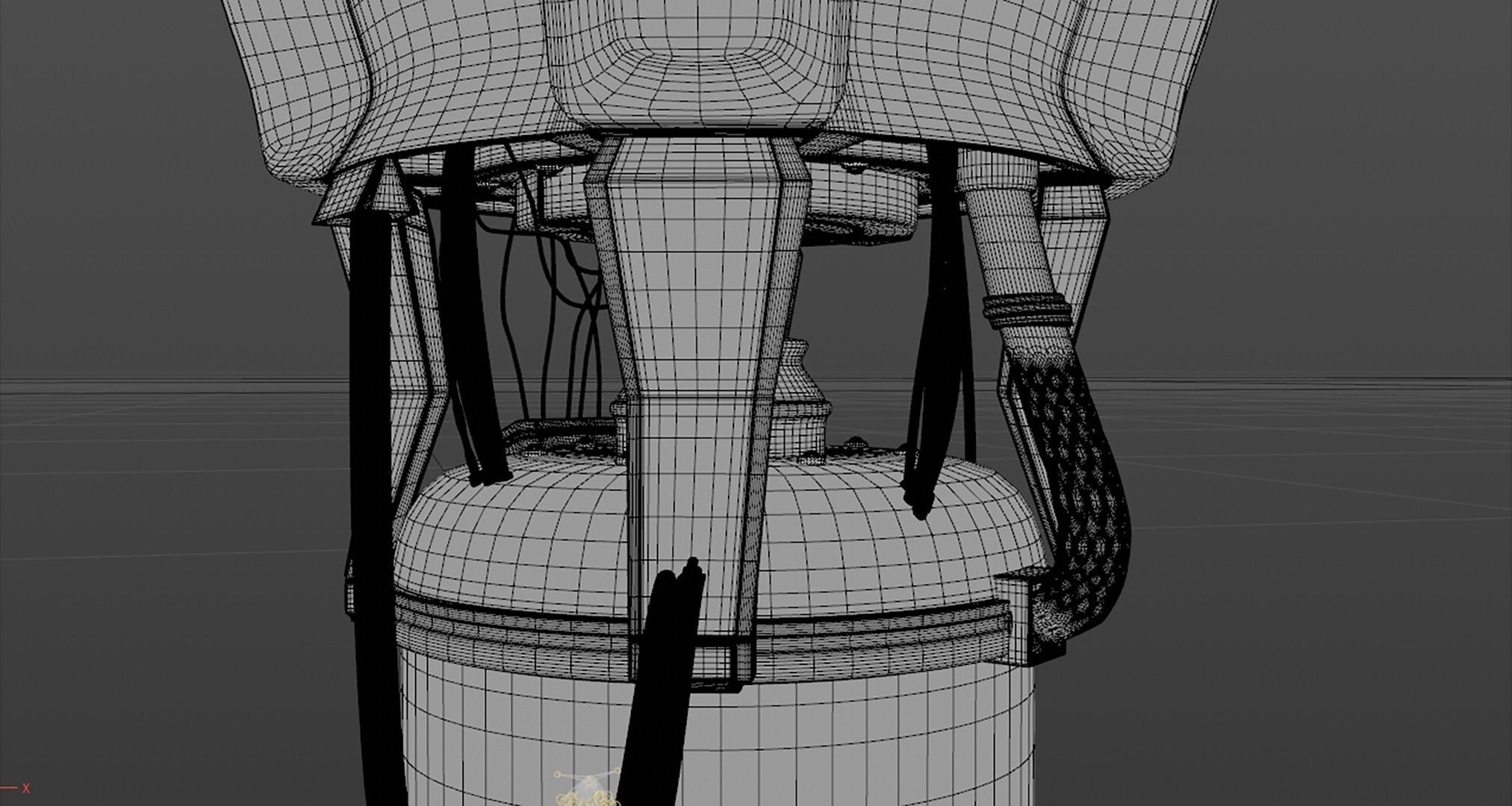 Sci-Fi Human Capsule Cyberpunk Laboratory 3D model | CGTrader