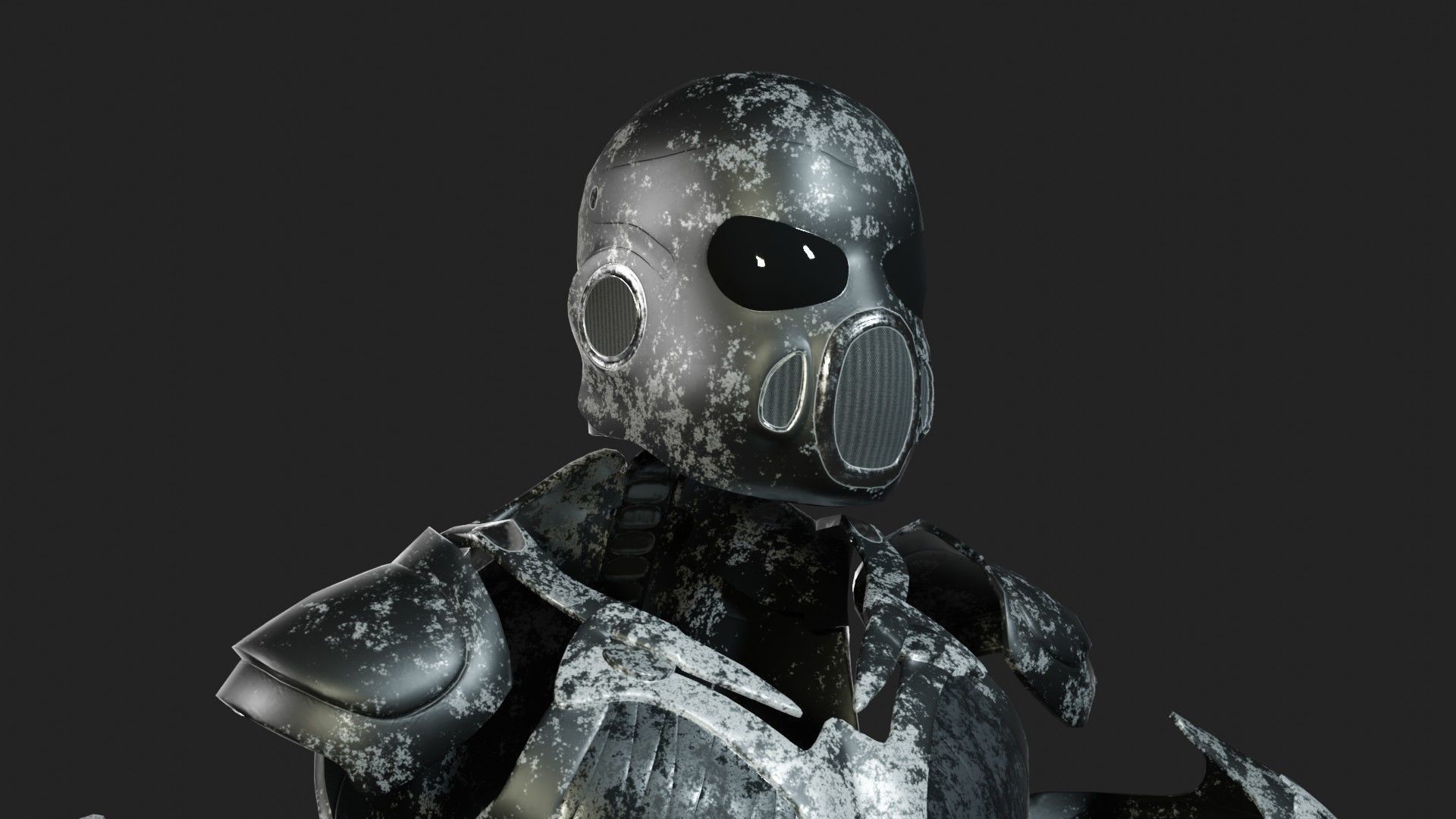 3D model Low-Poly Alien Warrior VR / AR / low-poly | CGTrader