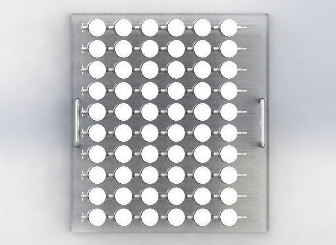 DIAL GAUGE SLOT TRAY free 3D model rigged | CGTrader