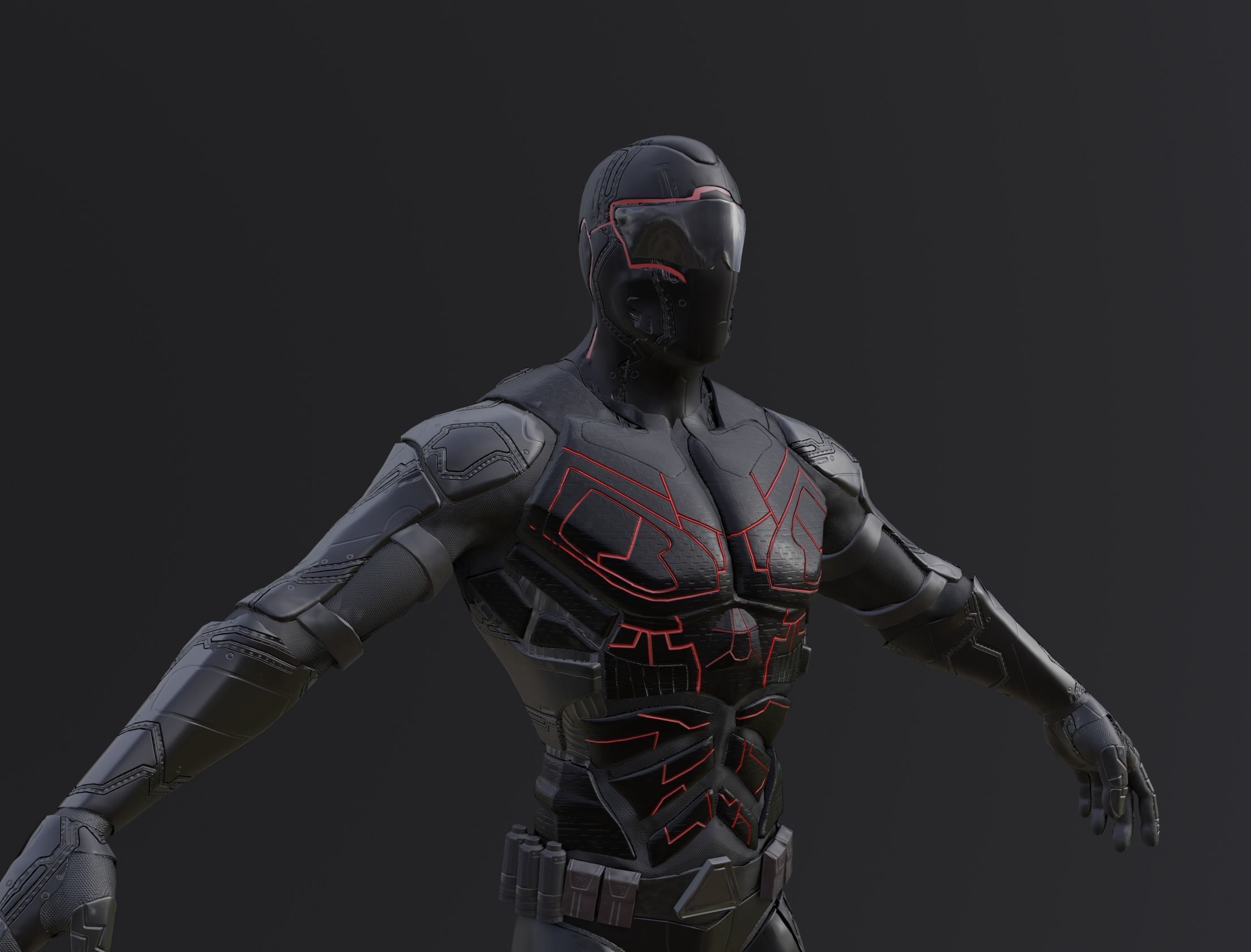 3D model Ninja VR / AR / low-poly | CGTrader