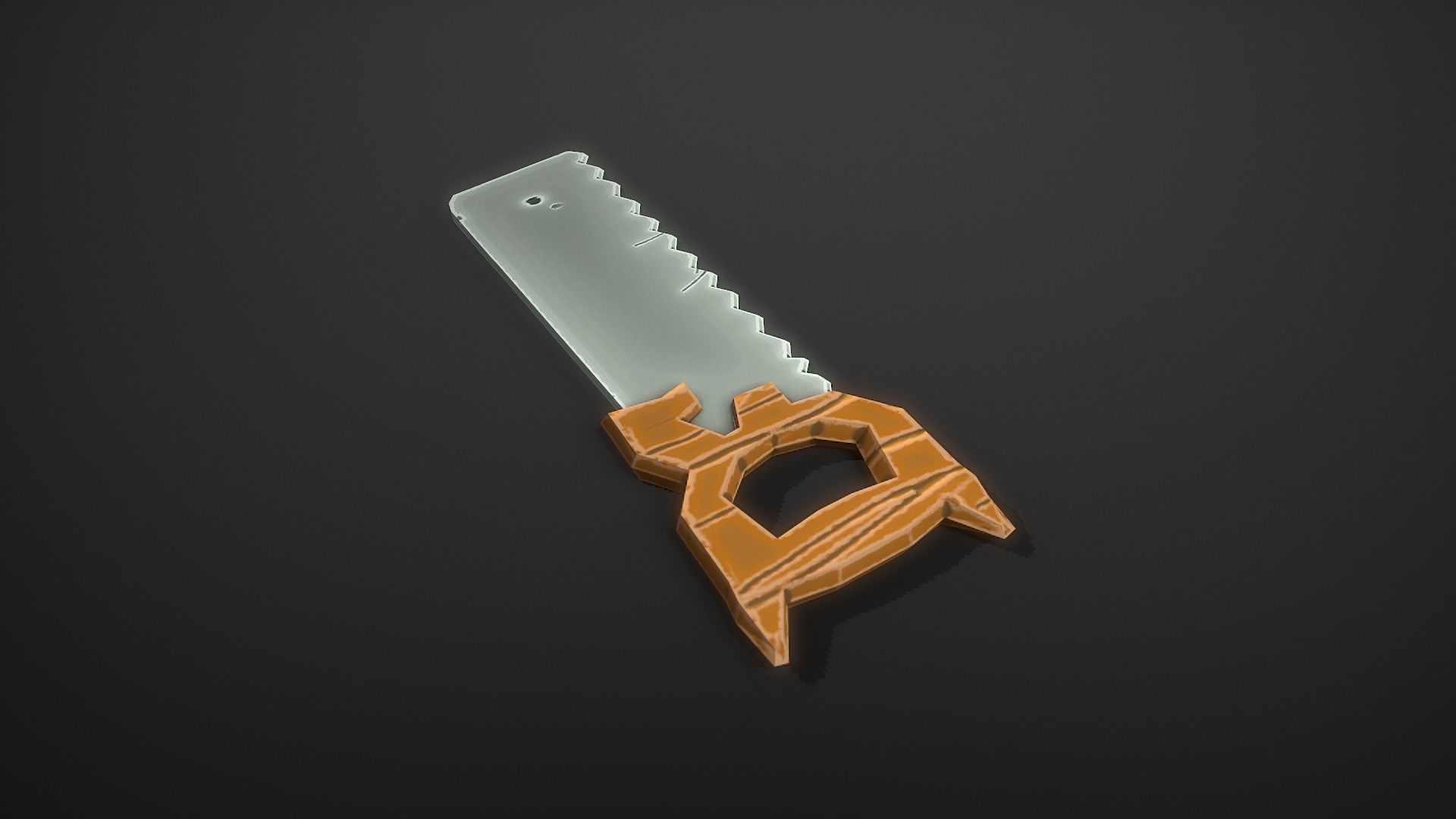 3D model Stylized Saw VR / AR / low-poly | CGTrader