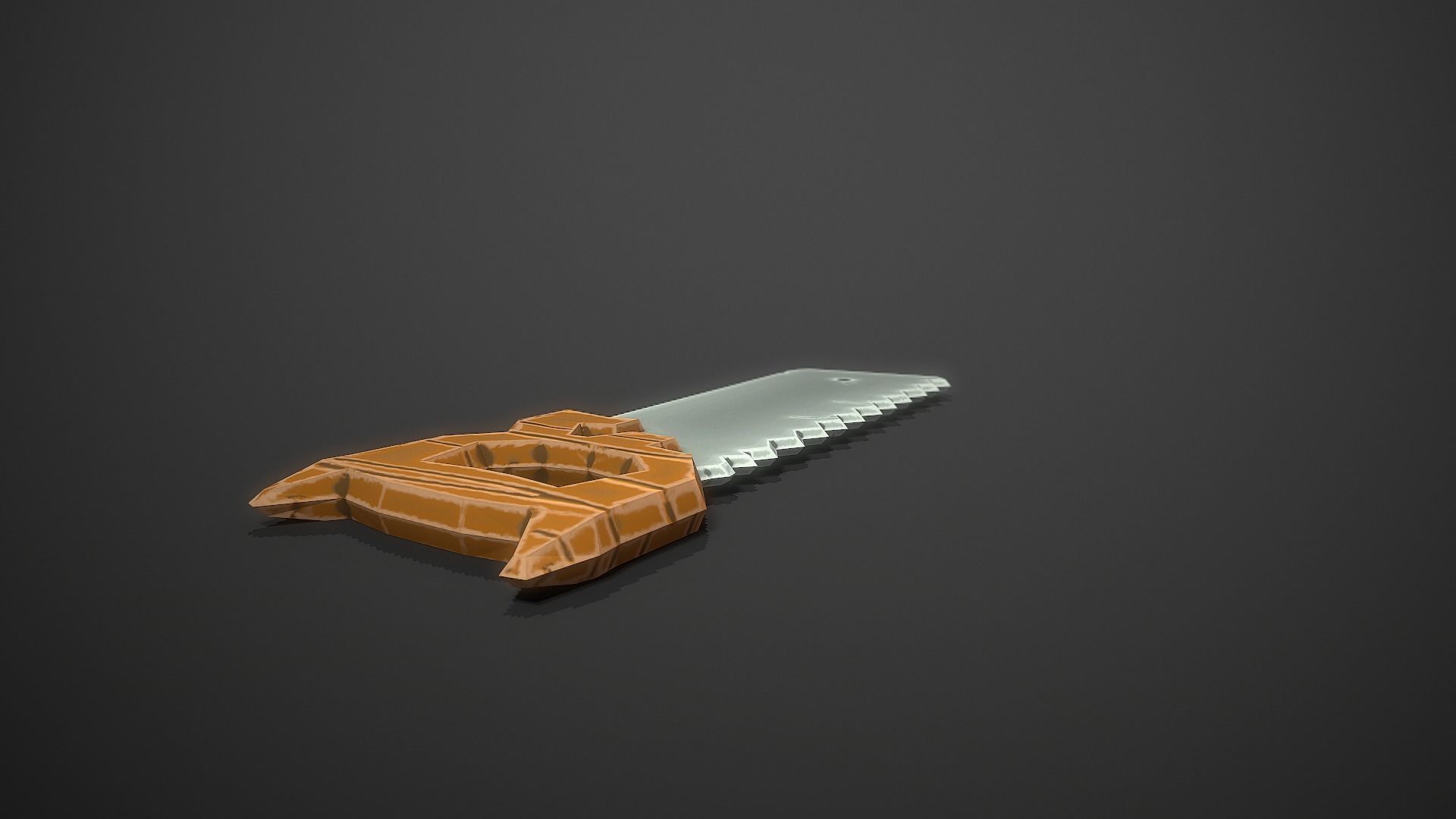 3D model Stylized Saw VR / AR / low-poly | CGTrader