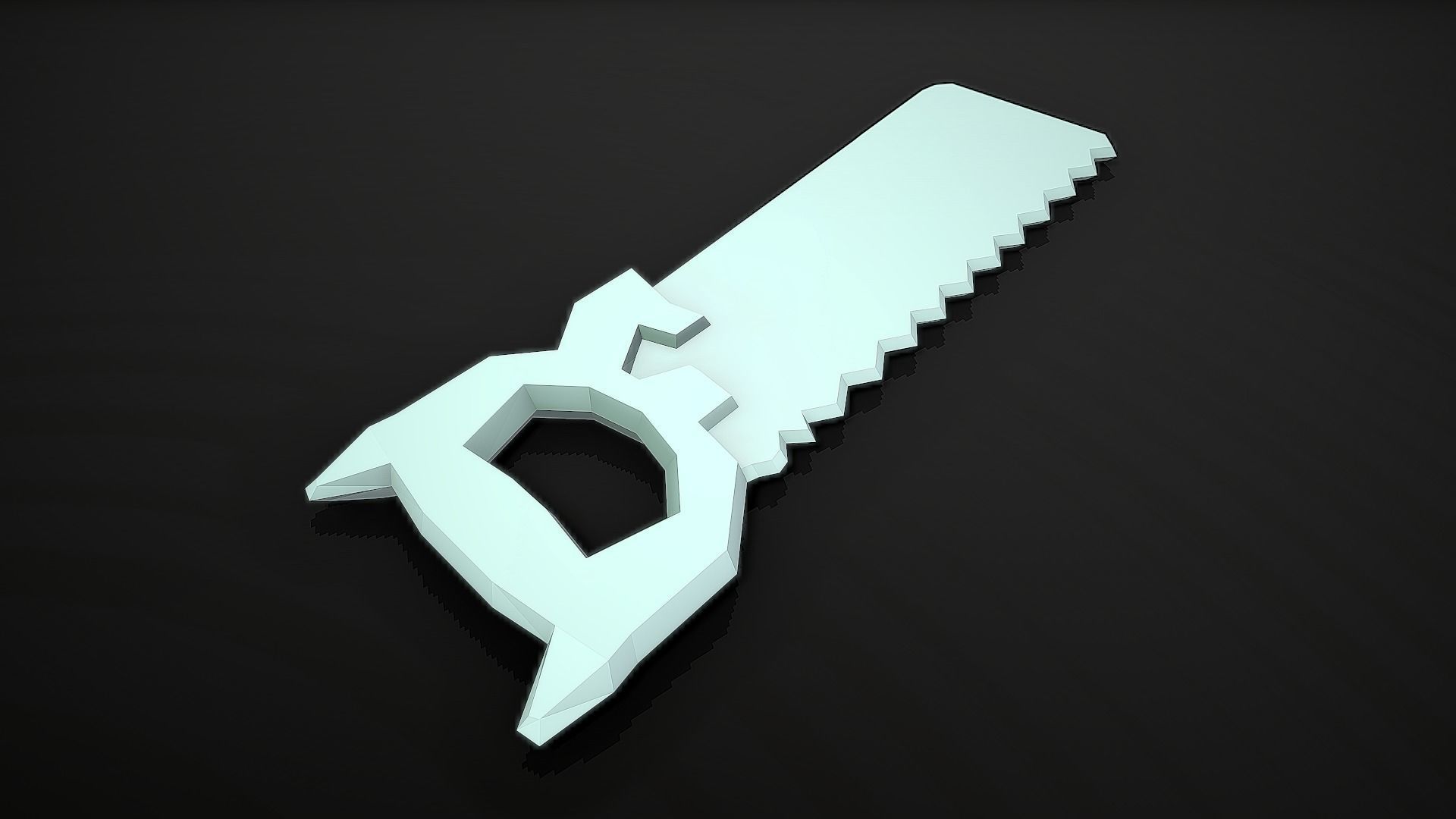 3D model Stylized Saw VR / AR / low-poly | CGTrader