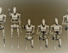 Battle droid 3D Print Models | CGTrader