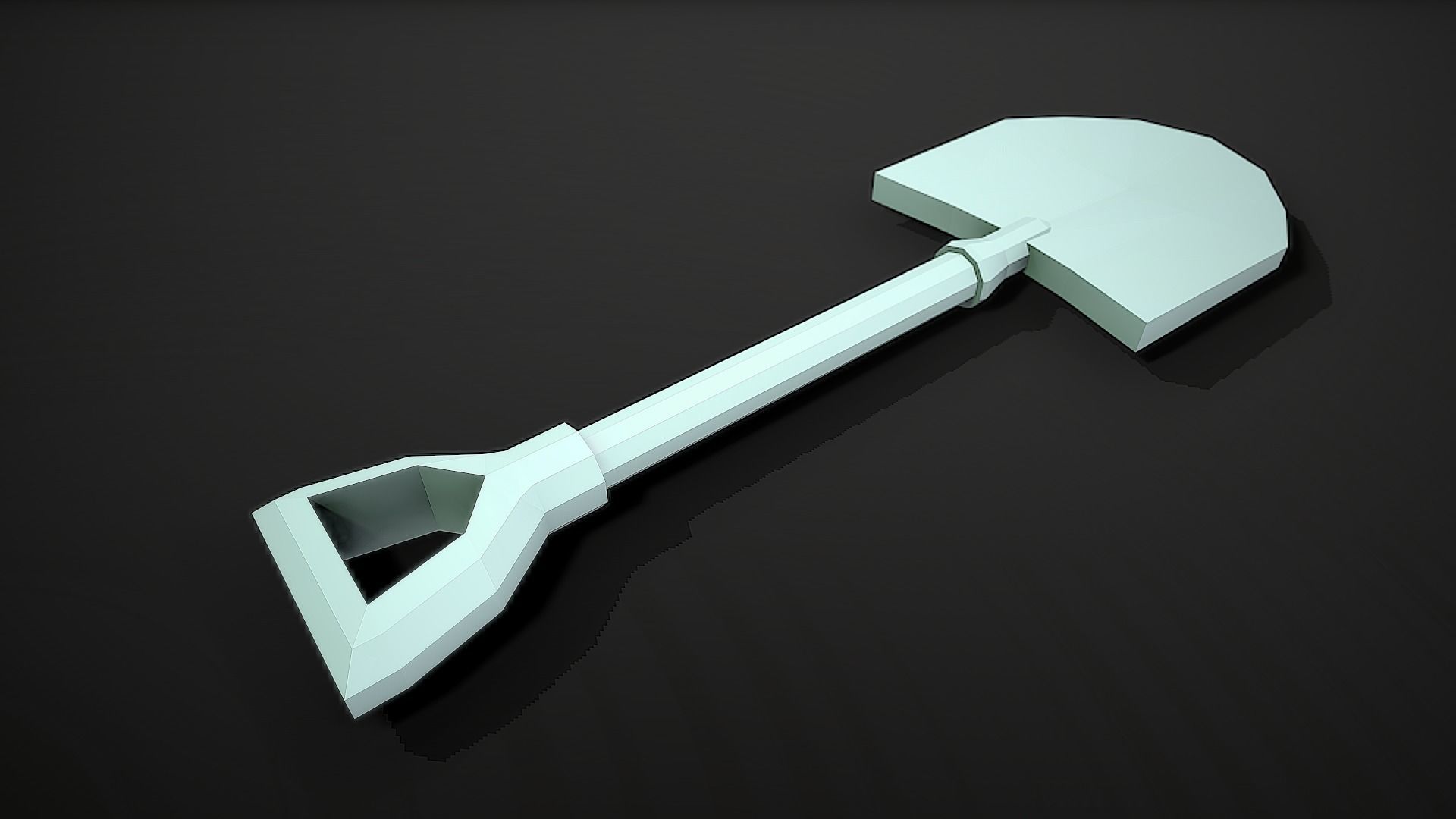 3D model Stylized Shovel VR / AR / low-poly | CGTrader