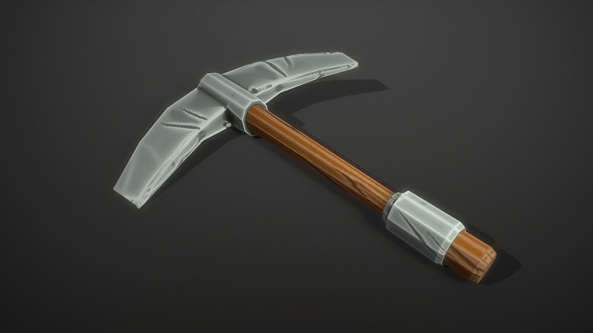 3D model Stylized Pickaxe VR / AR / low-poly | CGTrader