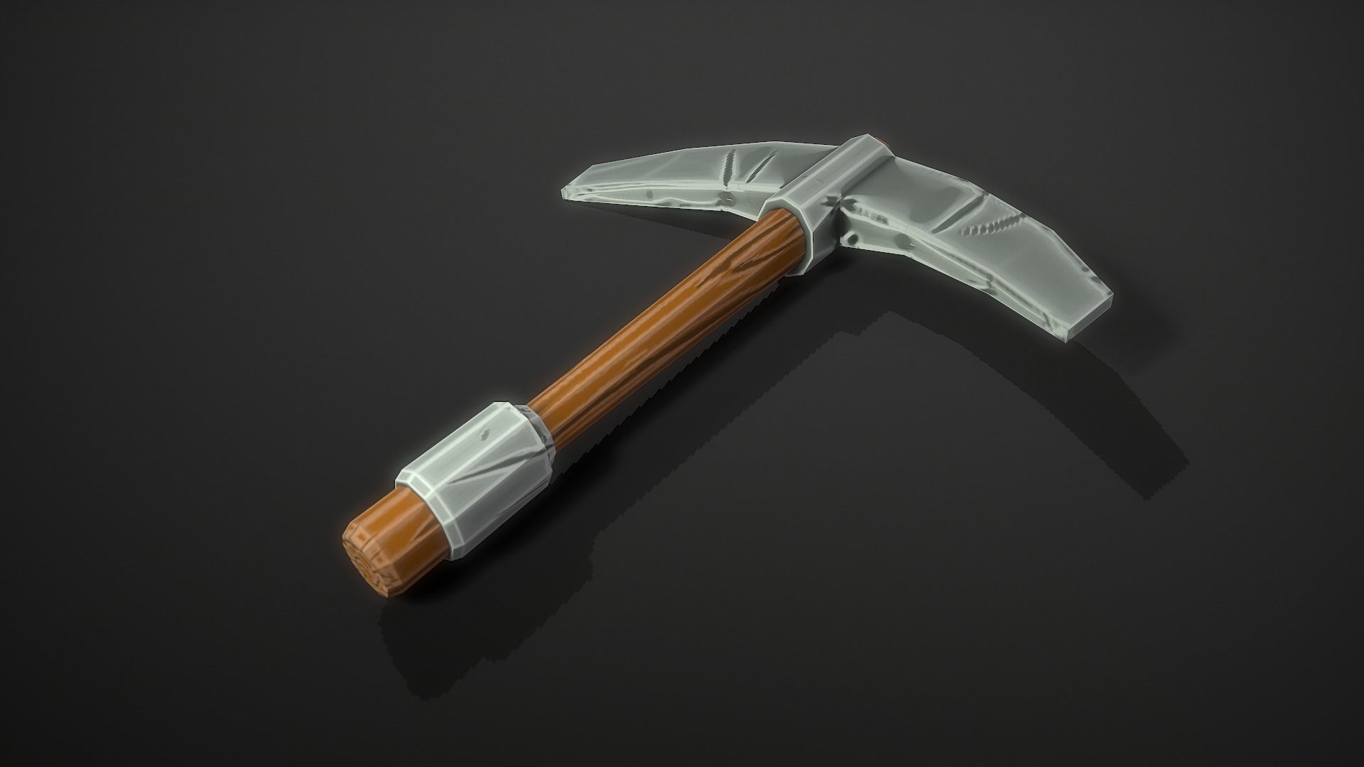 3D model Stylized Pickaxe VR / AR / low-poly | CGTrader