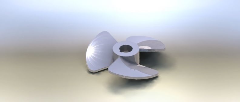 FAN OR TURBINE BLADES 3D model 3D printable | CGTrader