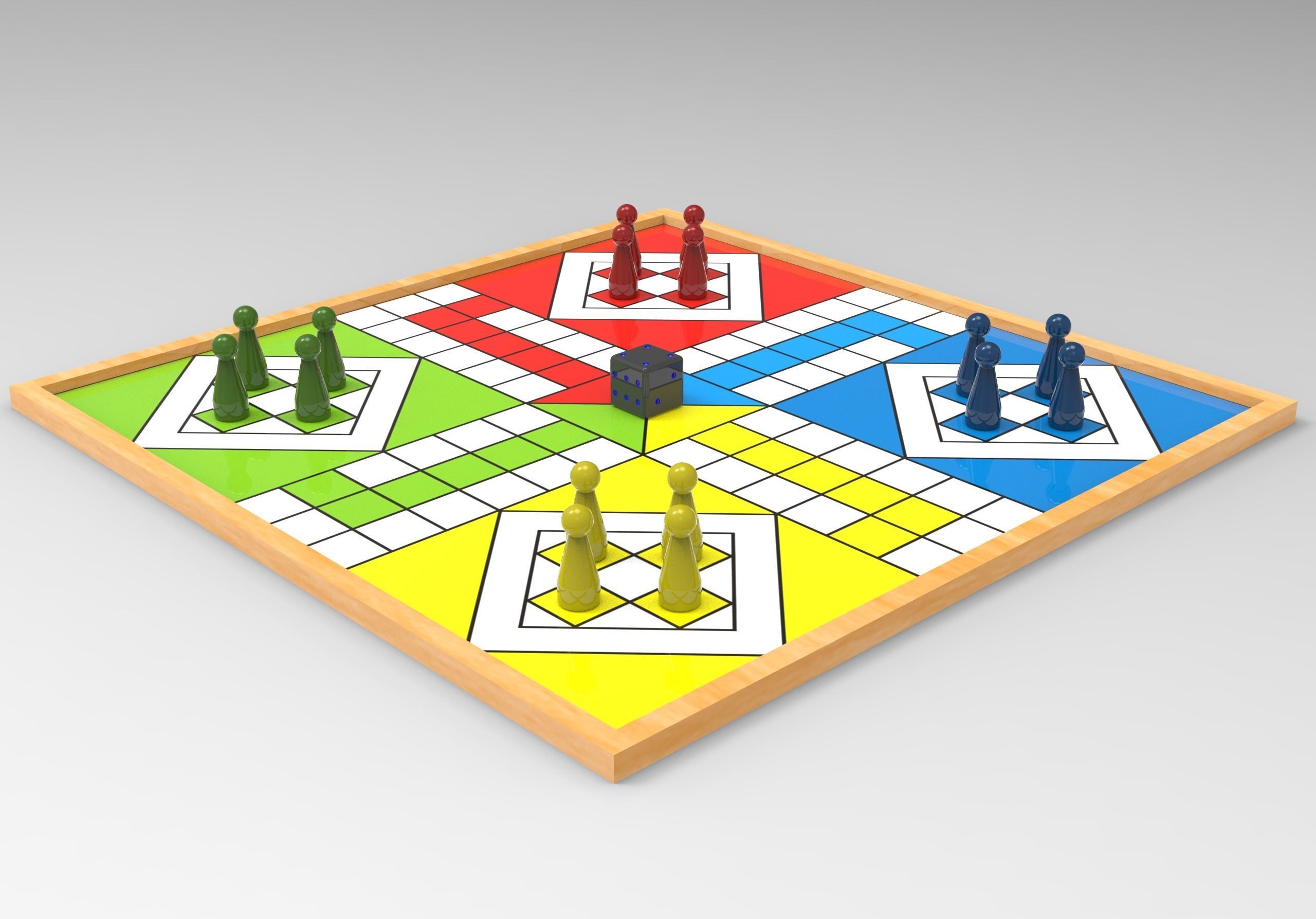 Ludo Game 3D model | CGTrader