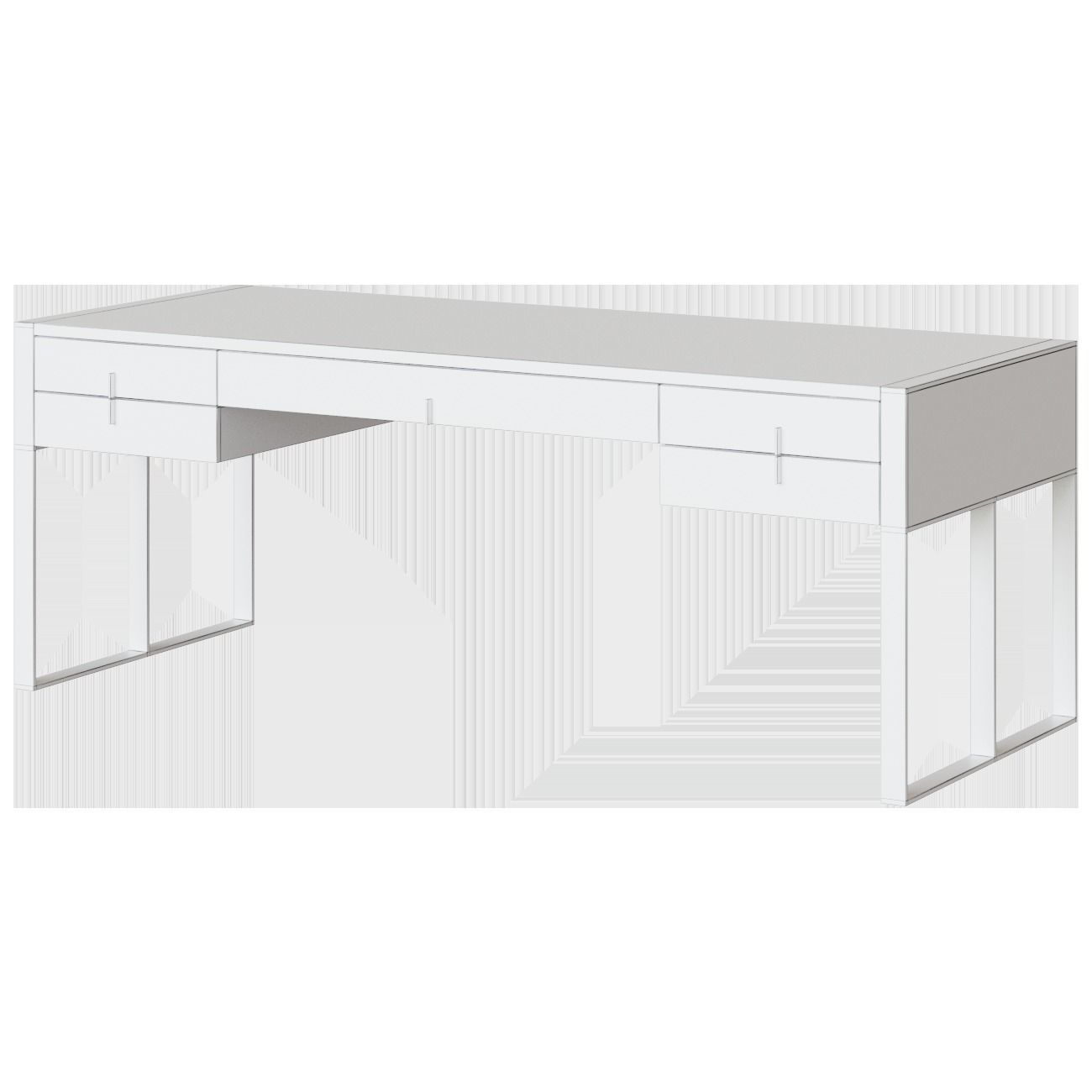 Allie writing desk 3D model | CGTrader