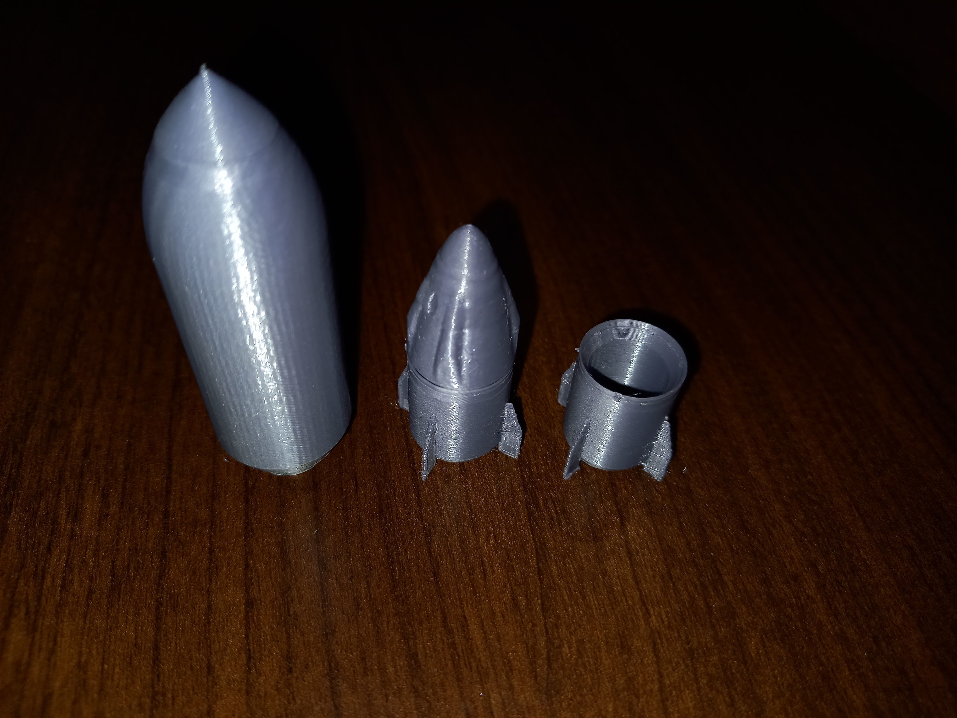 SpaceX Falcon simple models 3D model 3D printable | CGTrader