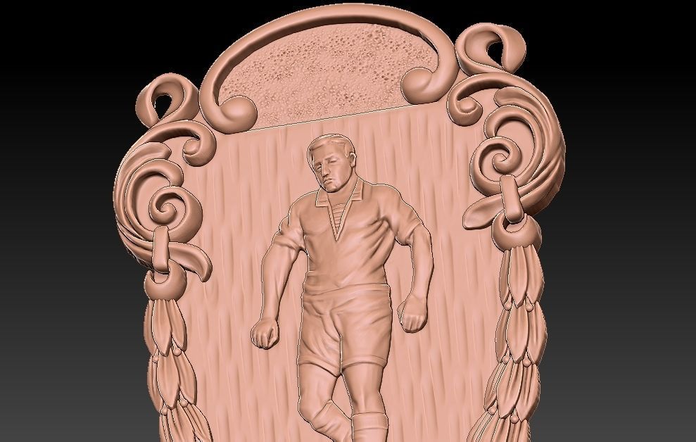 Badge Man 3 3D model 3D printable | CGTrader