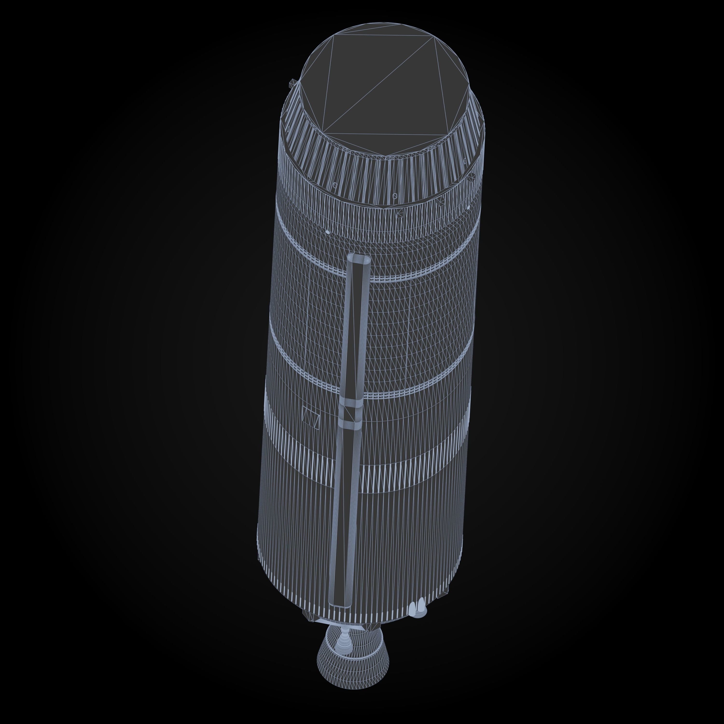 Long March 2F Rocket 3D model | CGTrader