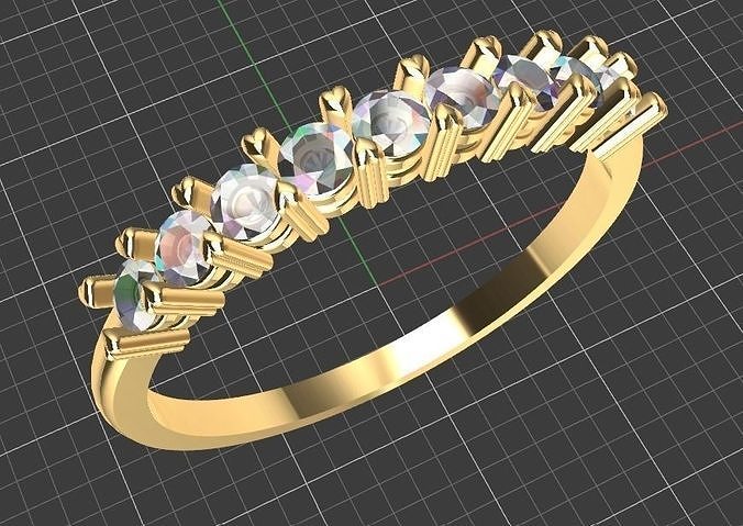 wedding ring free 3D model | CGTrader
