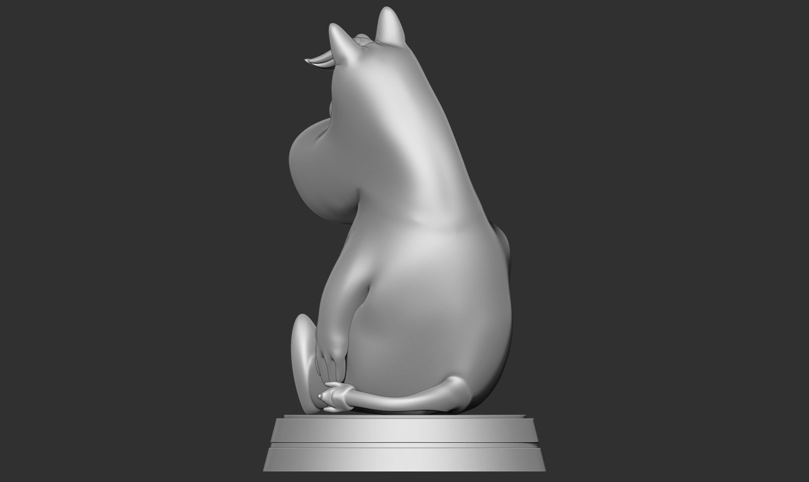 Snork Moomin 3D model 3D printable | CGTrader
