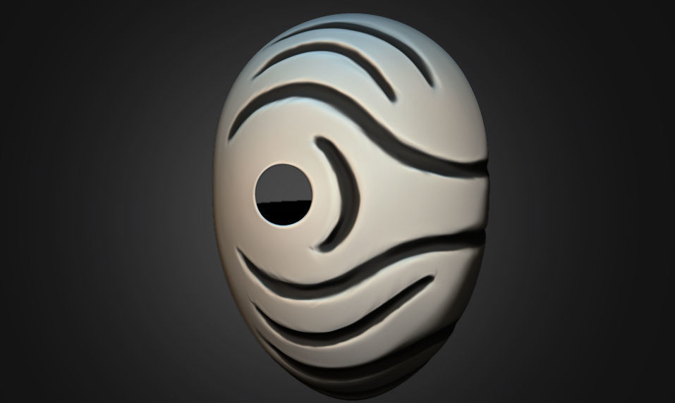 Mini pack of Tobi - Obito masks from Naruto anime 3D model | CGTrader