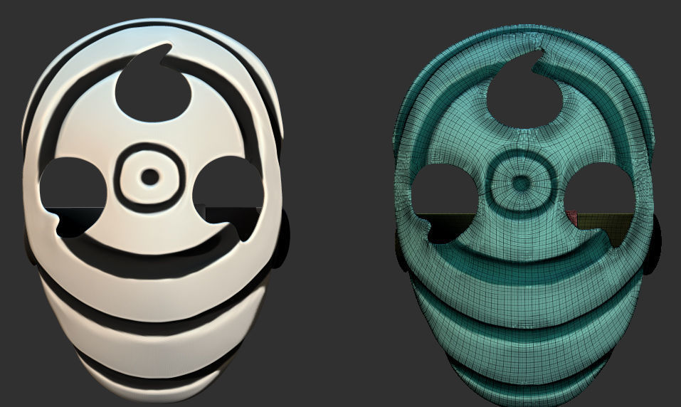 Mini pack of Tobi - Obito masks from Naruto anime 3D model | CGTrader