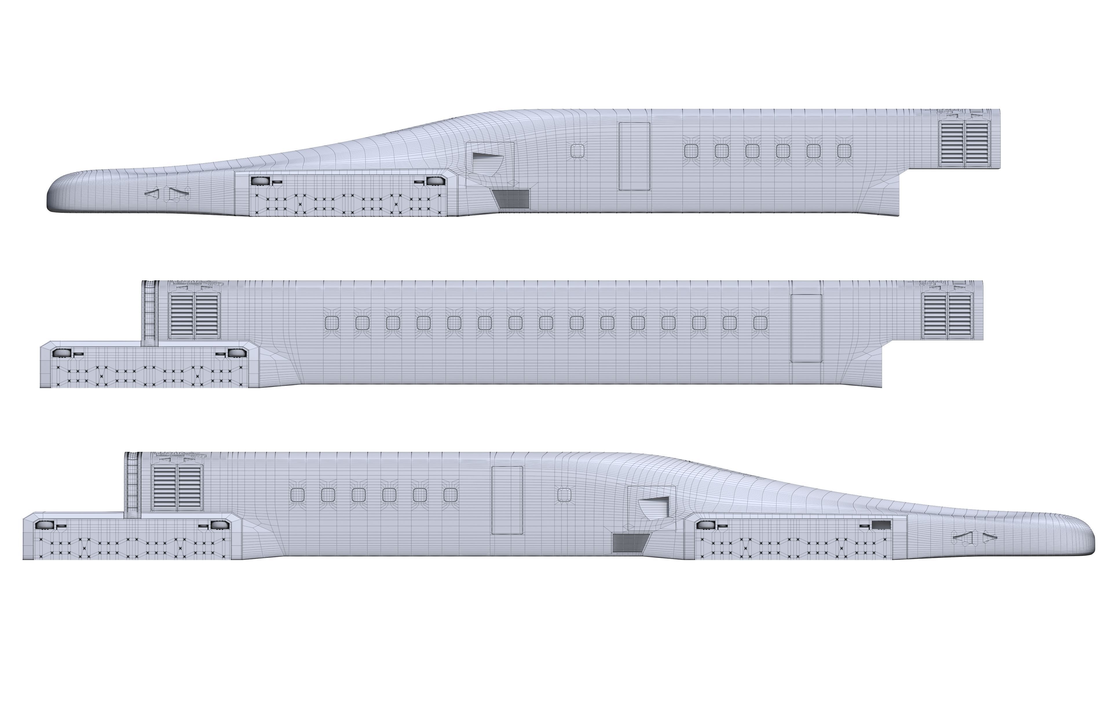SCMaglev L0 Series Improved Version Shinkansen 3D model | CGTrader