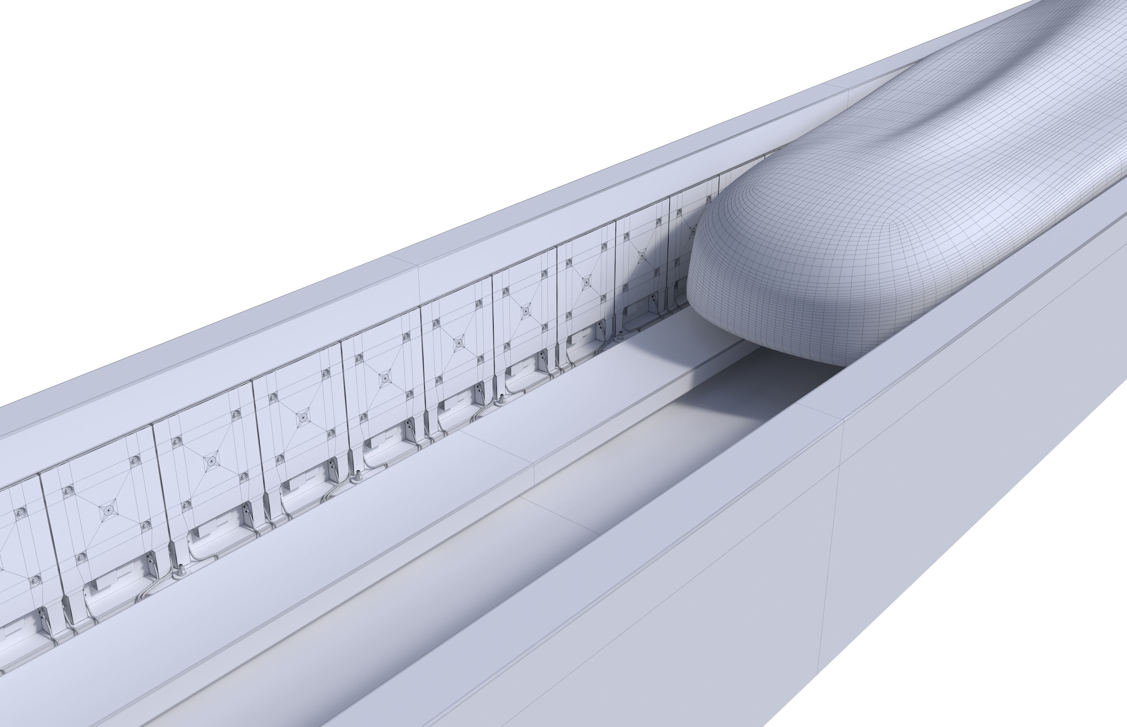 SCMaglev L0 Series Improved Version Shinkansen 3D model | CGTrader
