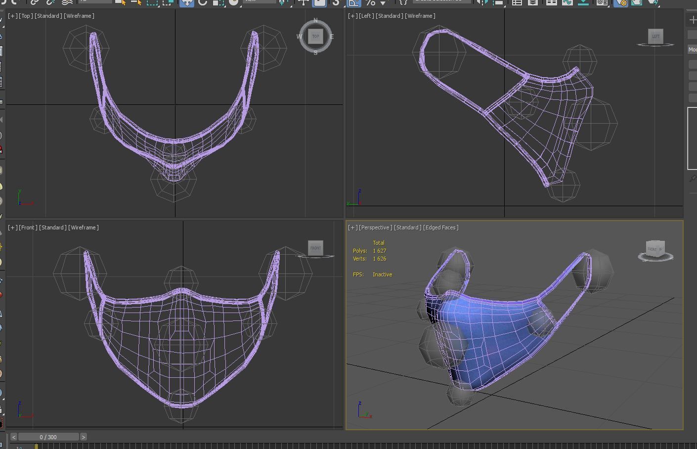 3D model Reusable medical mask VR / AR / low-poly | CGTrader
