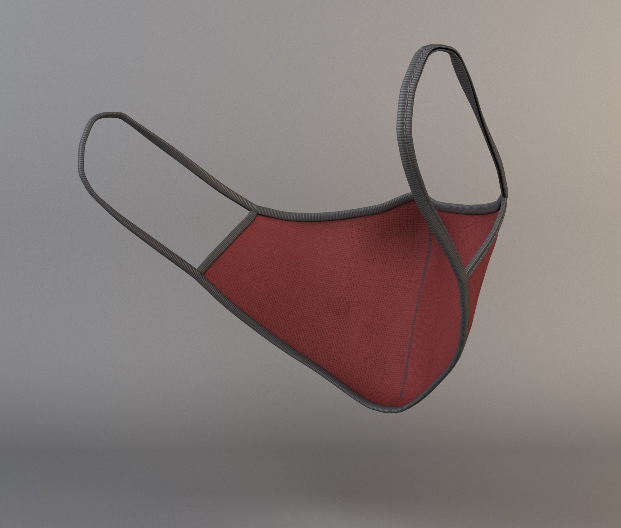 3D model Reusable medical mask VR / AR / low-poly | CGTrader
